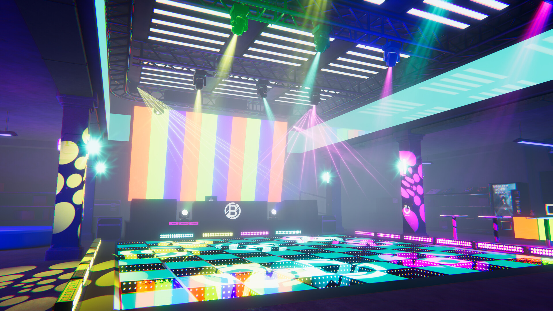 ArtStation - Vrchat World: LPD Basement