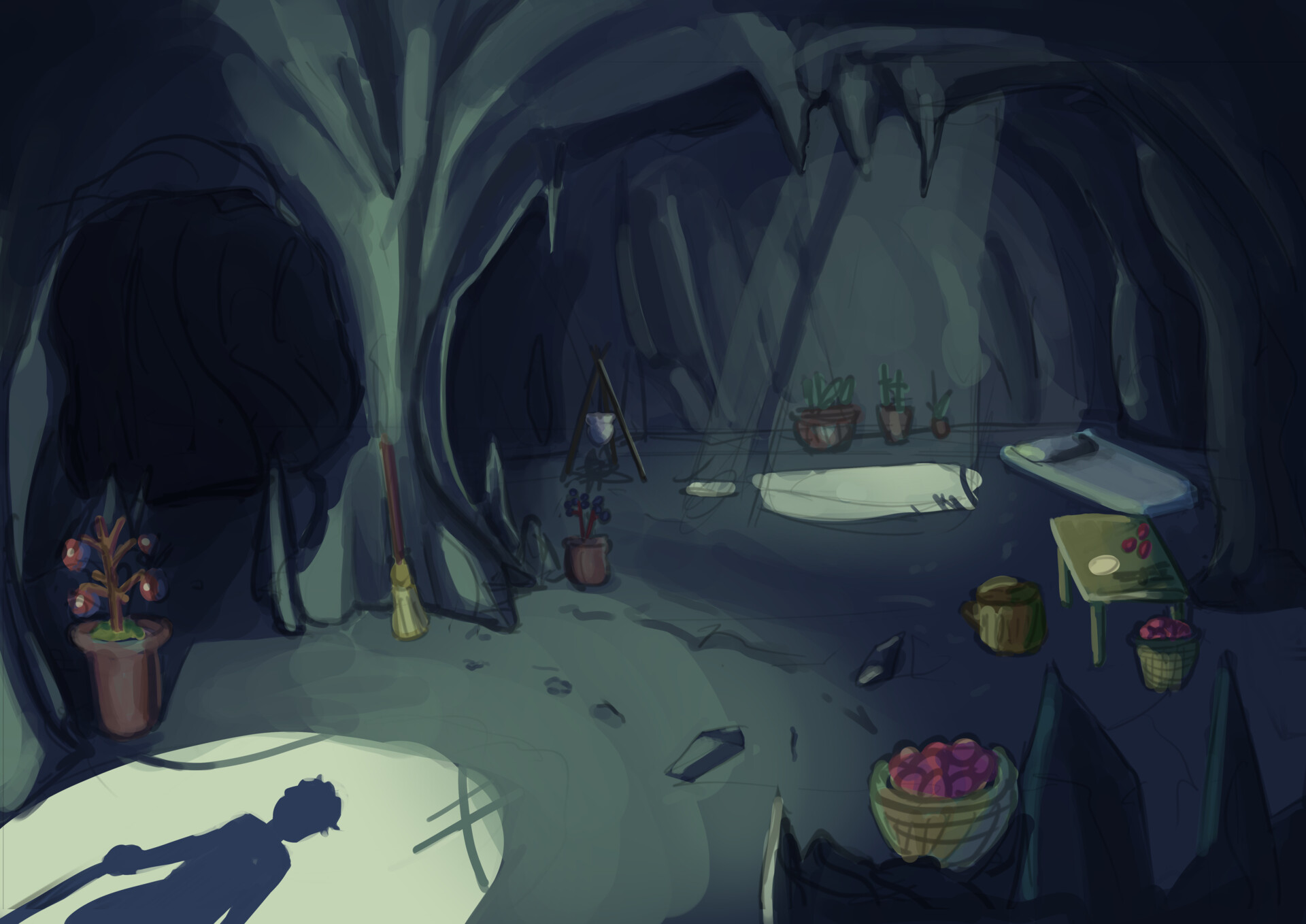 ArtStation - Medusa cave