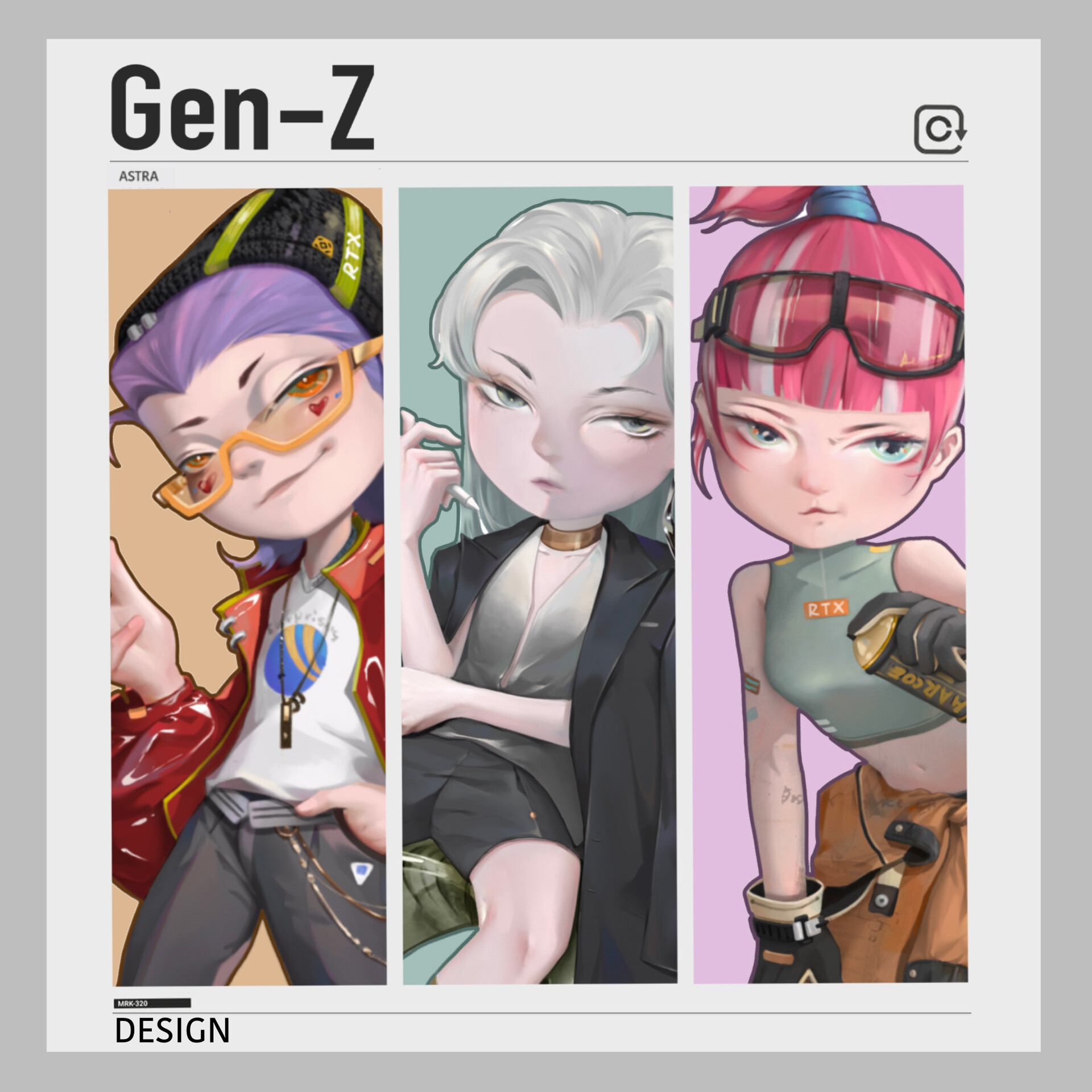 ArtStation - GEN-Z Kids Z世代少年