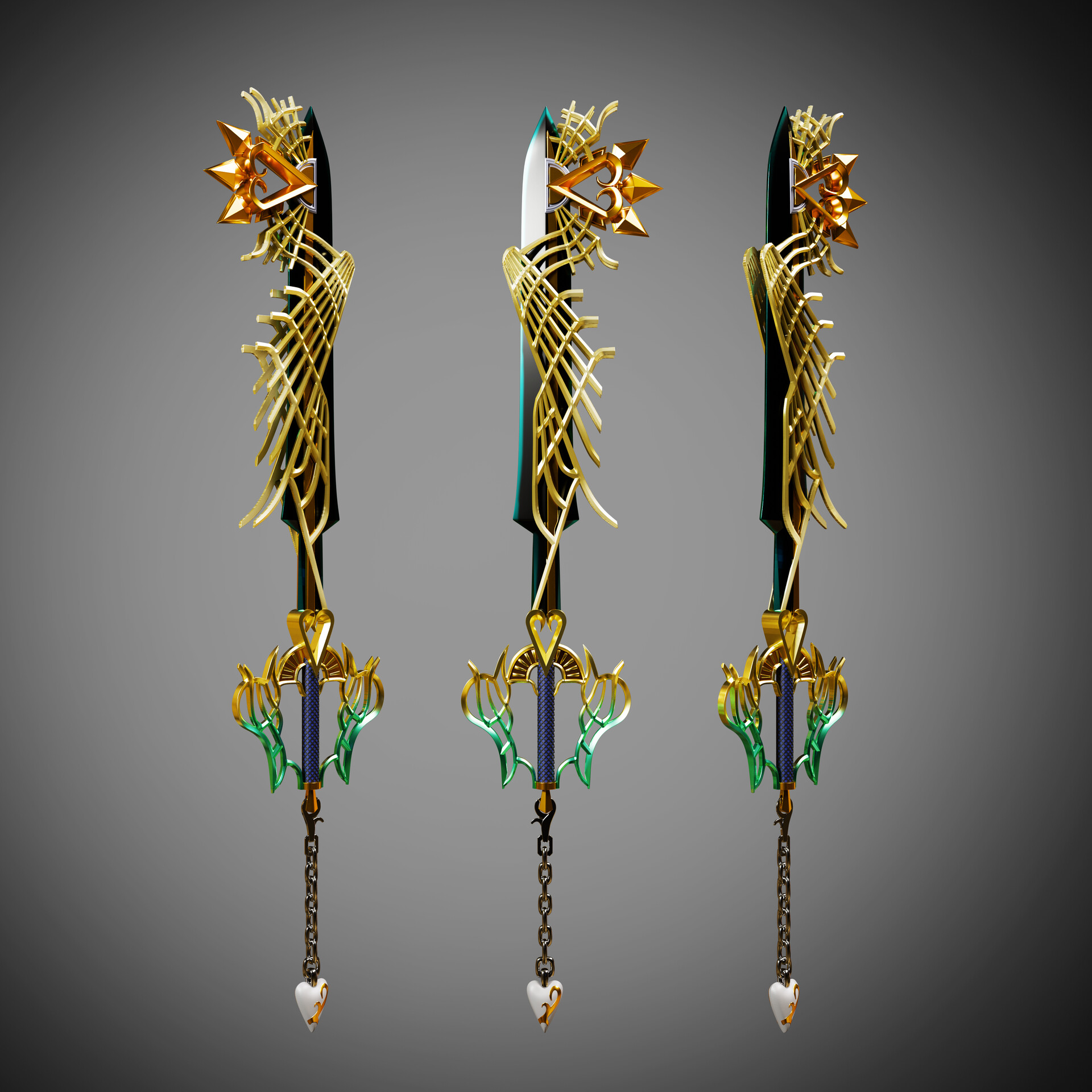 ArtStation - Kingdom Hearts 1 - Ultima Weapon
