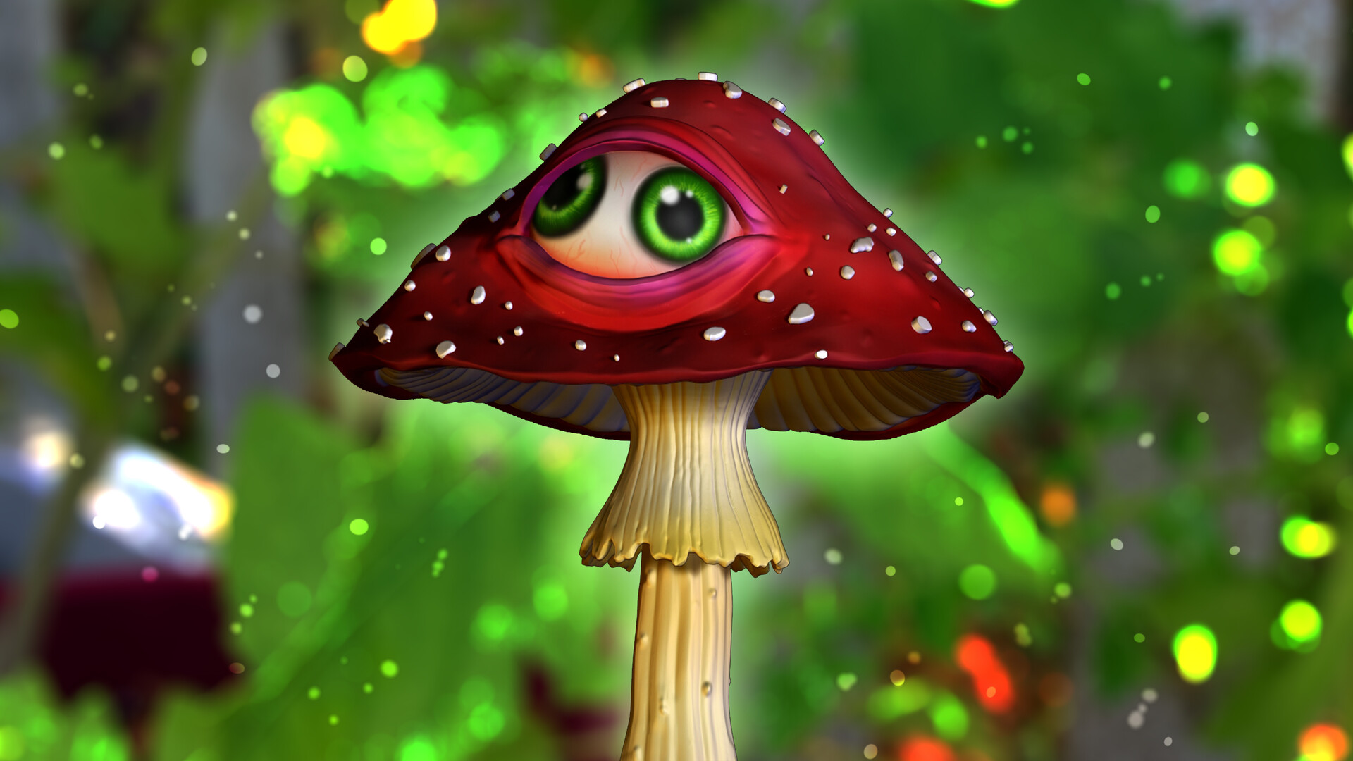 ArtStation - Mushroom Eye