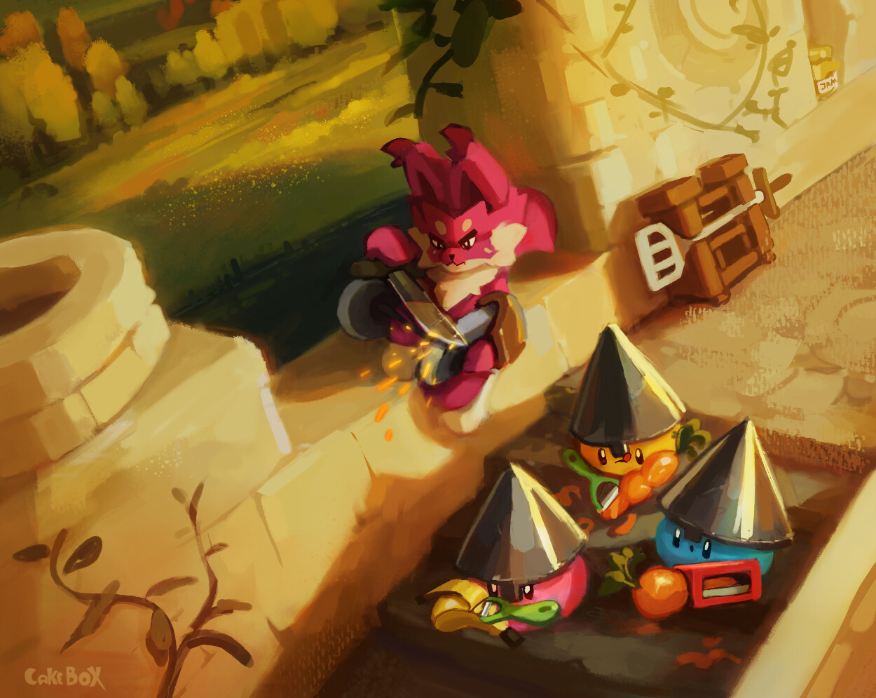 ArtStation - Sharpening the Weapons