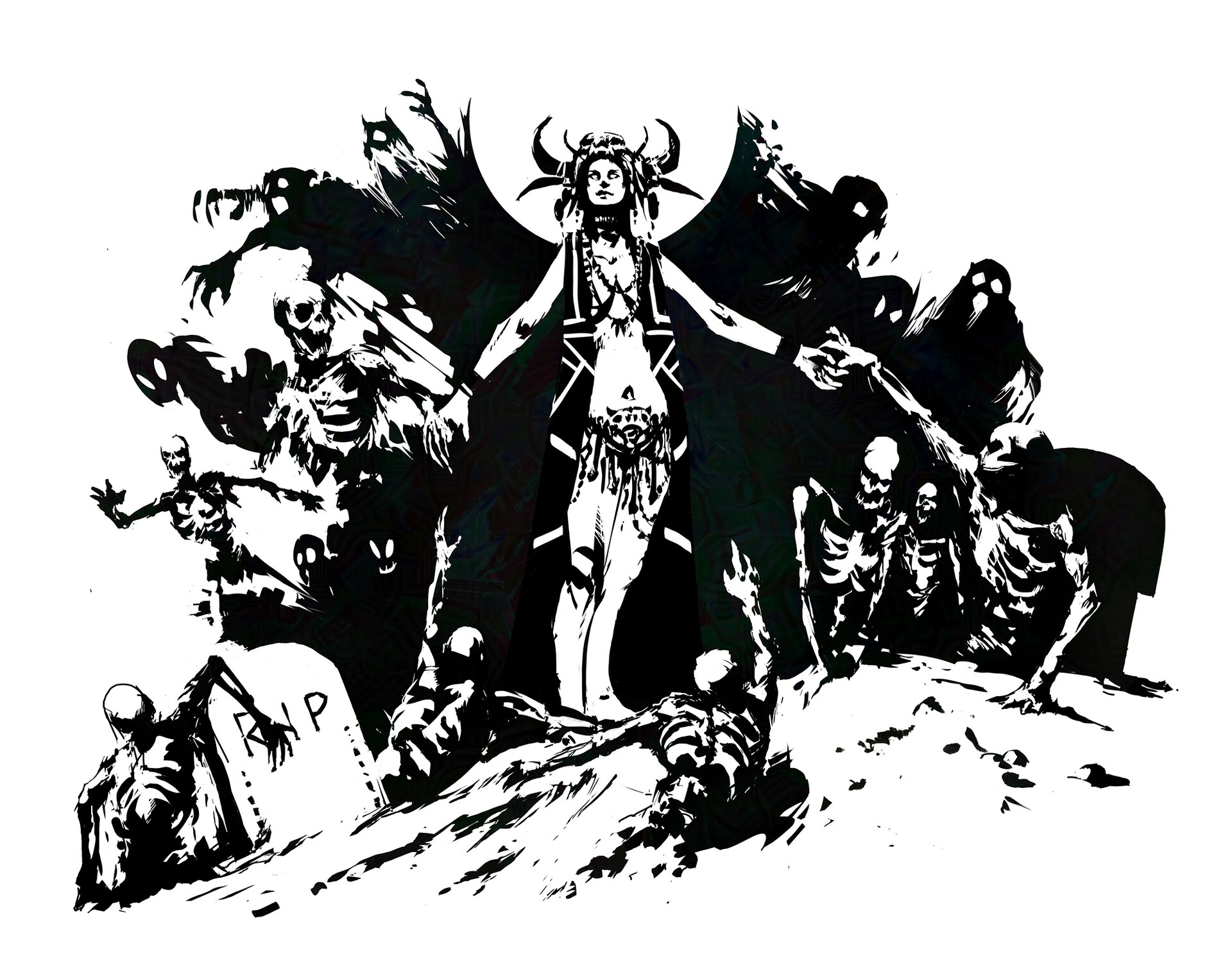 ArtStation - Lady of Skellies