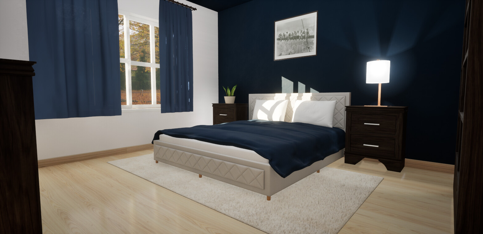 ArtStation - Bedroom Scene