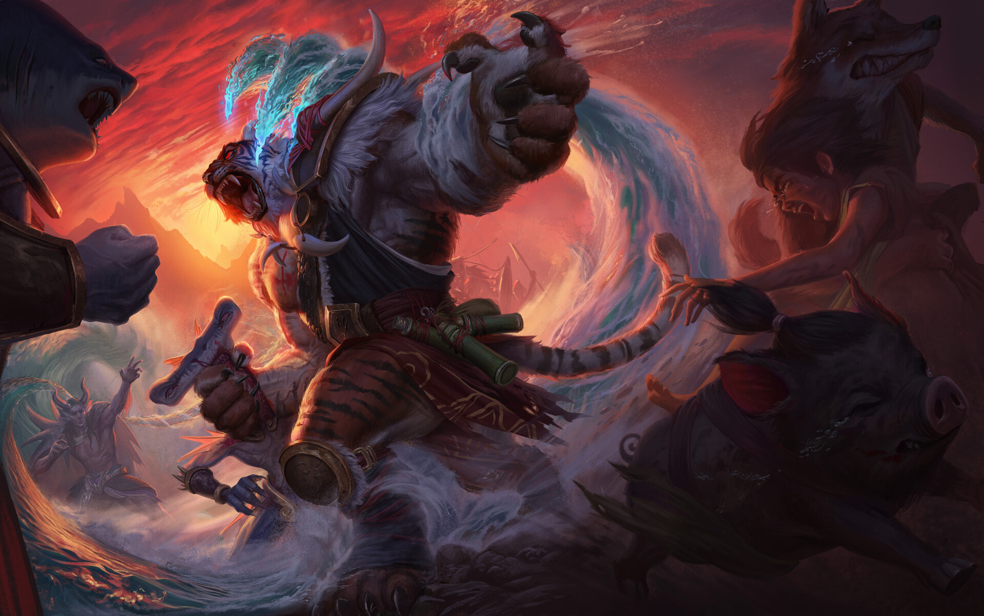 ArtStation - Ho Ca - Than Tich TCG