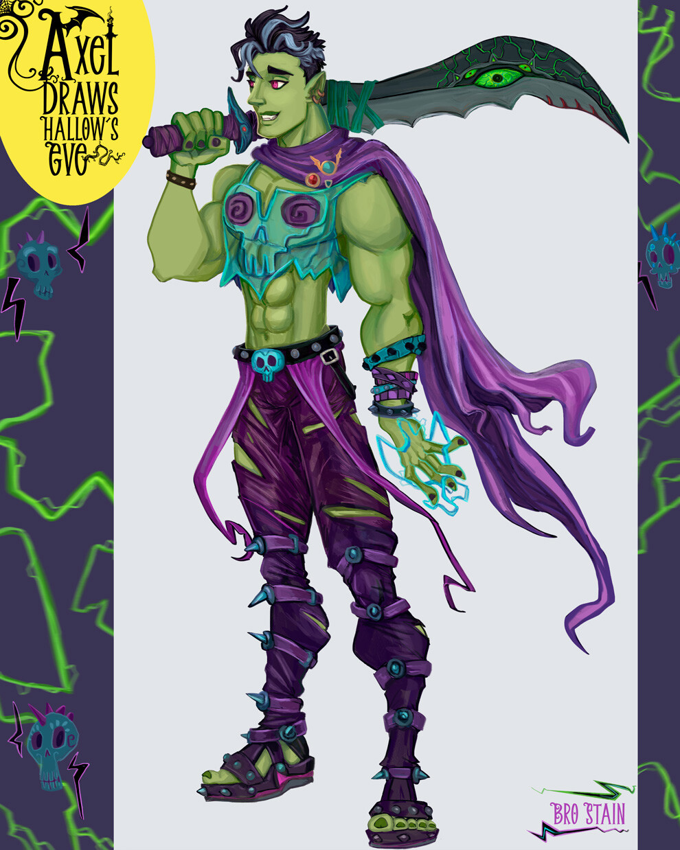 ArtStation - Hallo´s Eve Bro Stain