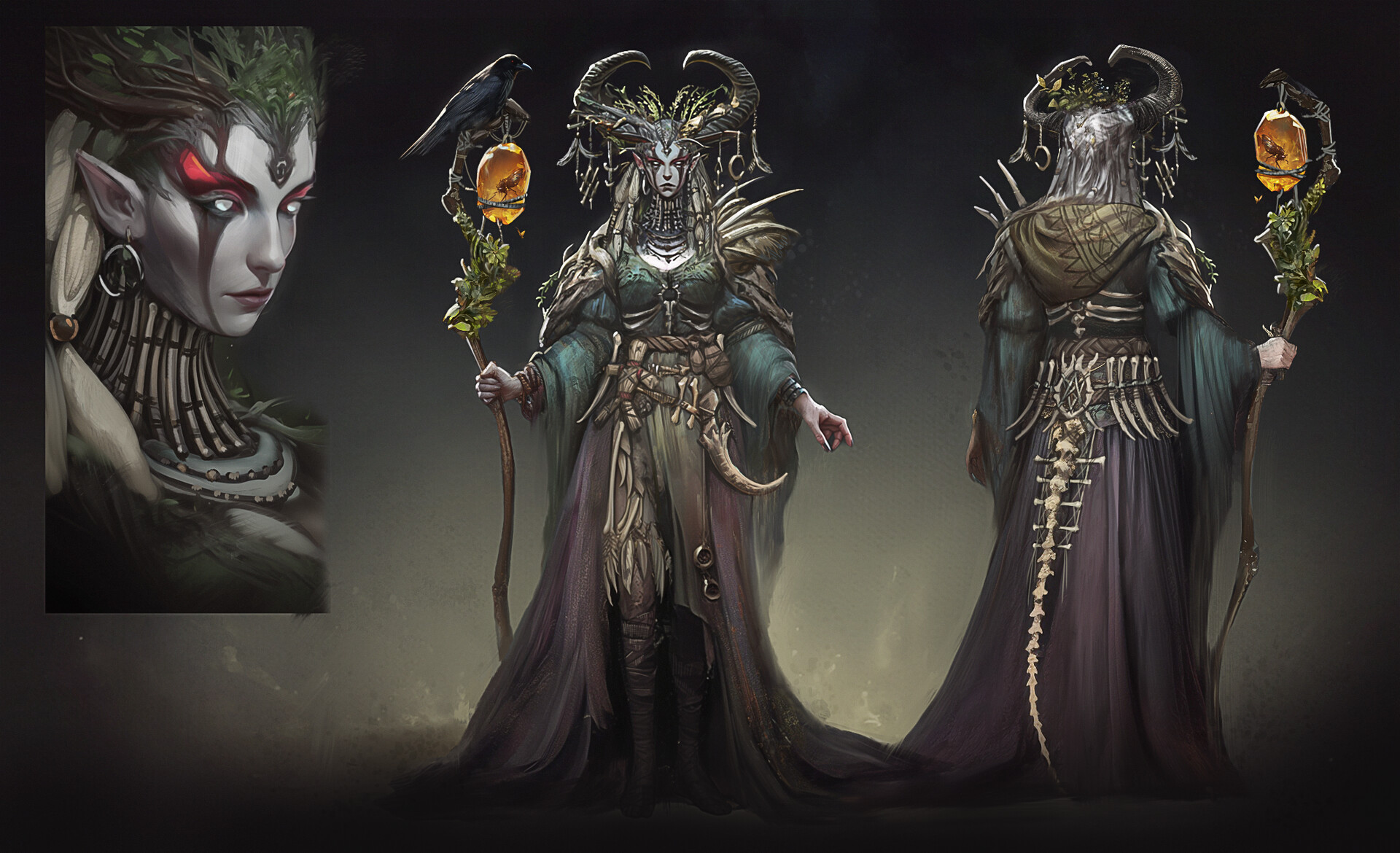 ArtStation - Waldora, Keeper of the Forgotten Forest