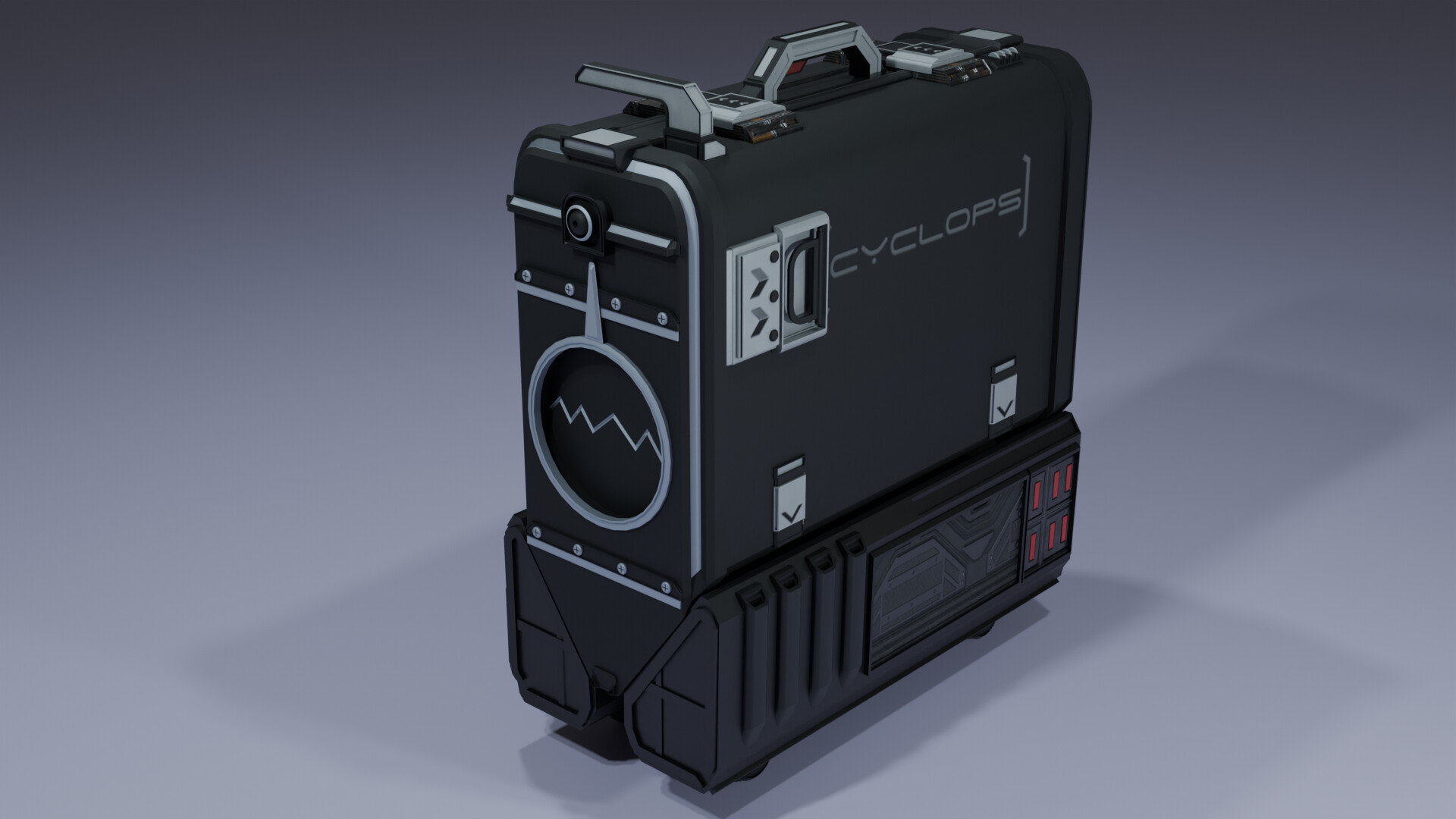 ArtStation - Suitcase Spy Weapon Concept + ANIMATION