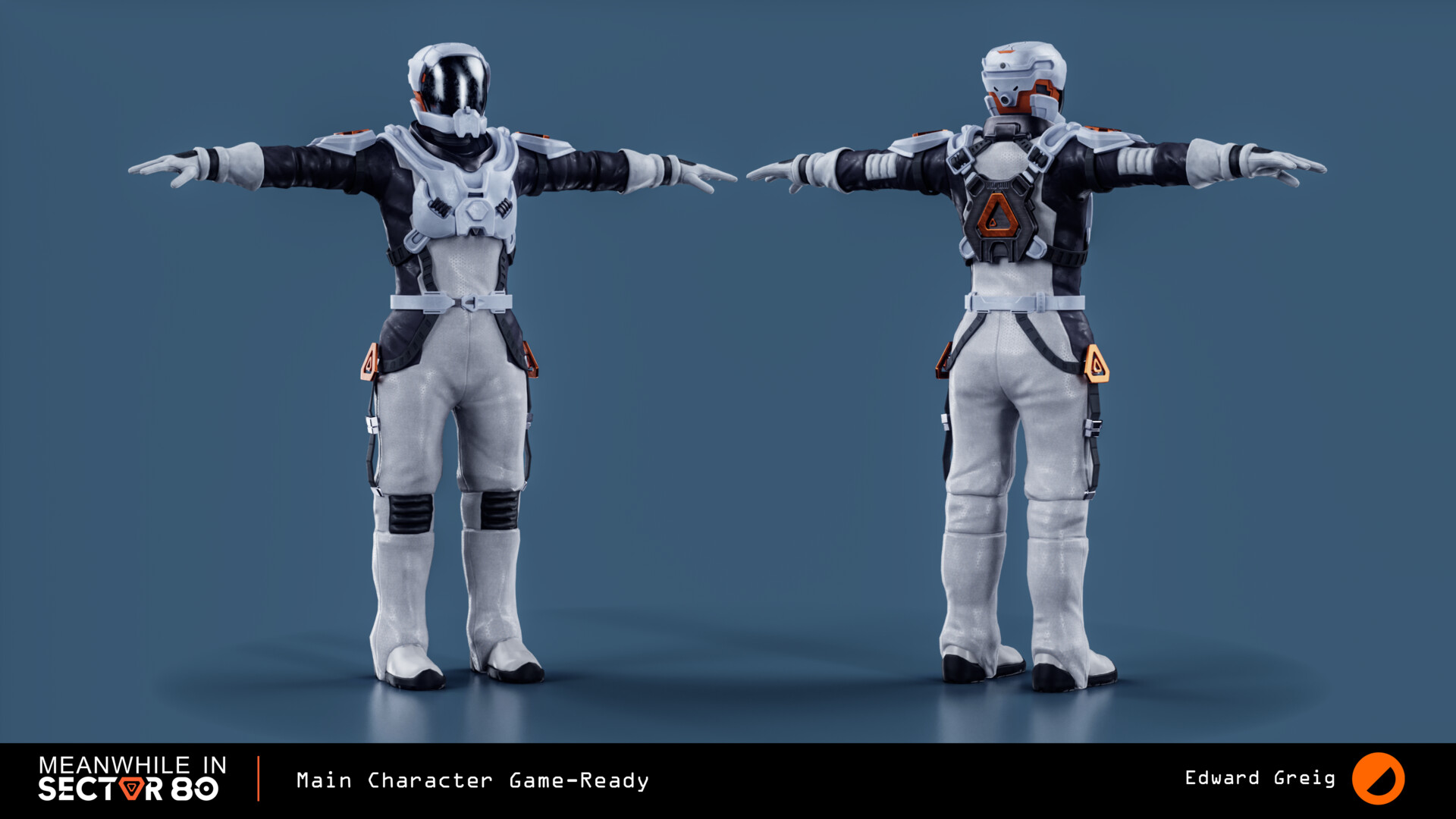 Ed Greig - Meanwhile In: Sector 80 Main Character