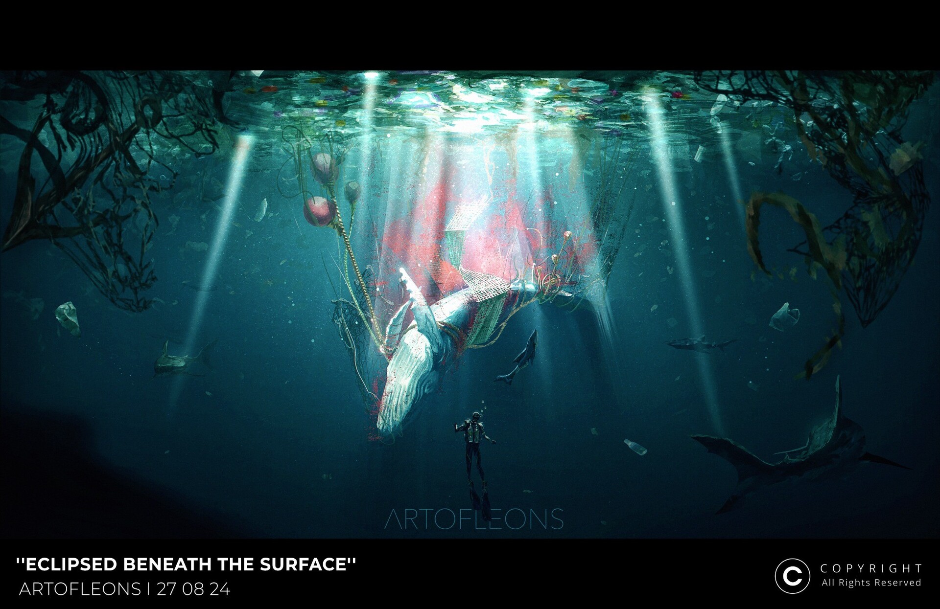 ArtStation - “Eclipsed beneath the surface”