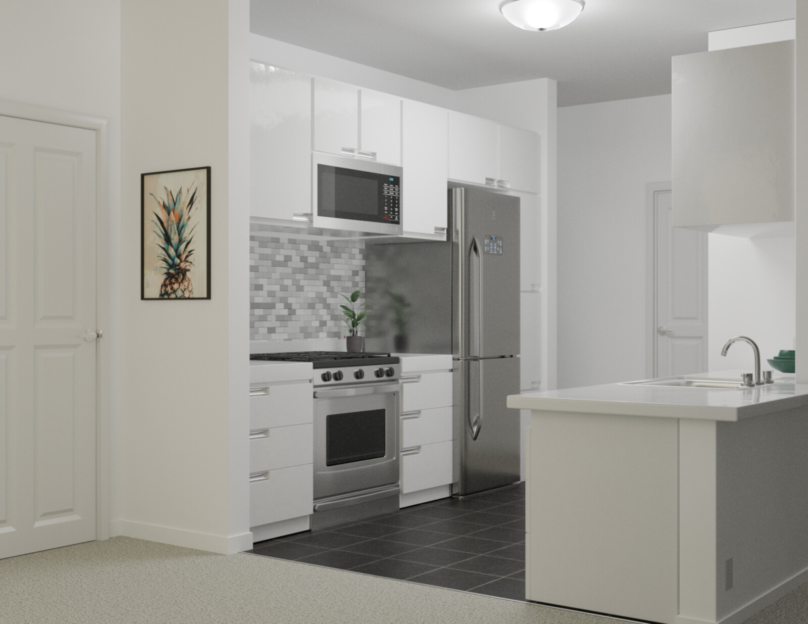 Stephanie Cree - New Apartment (Kitchen)