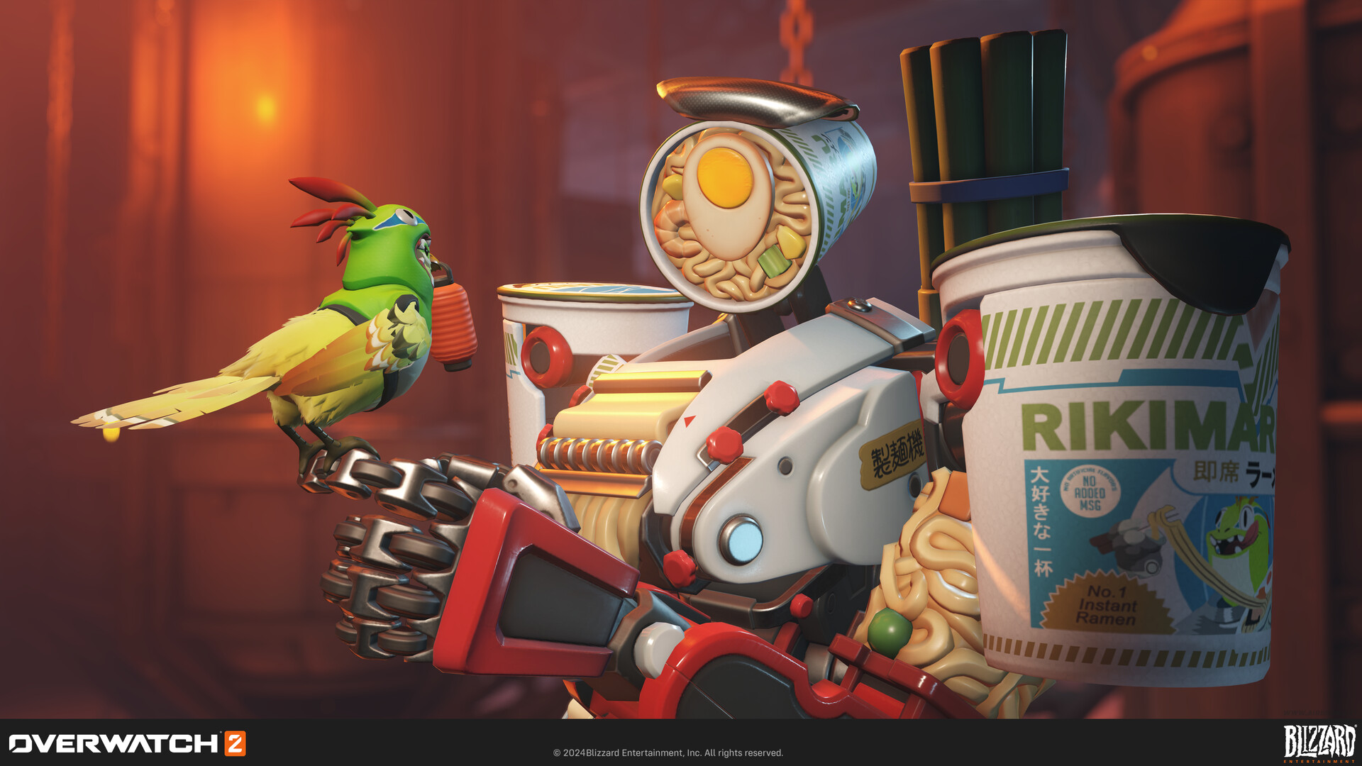 Marco Leal Overwatch 2 Rikimaru Ramen Bastion
