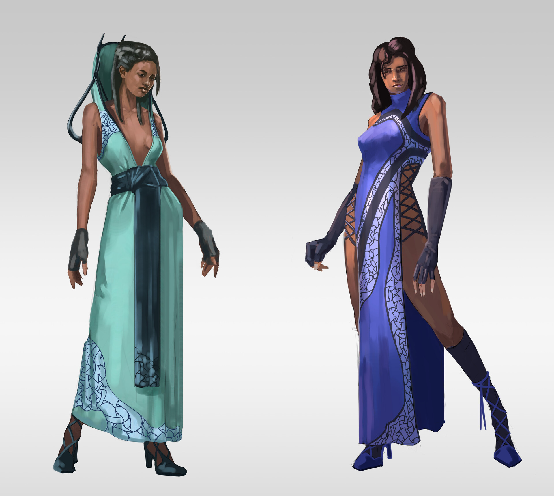 ArtStation - Female Costumes and Characters