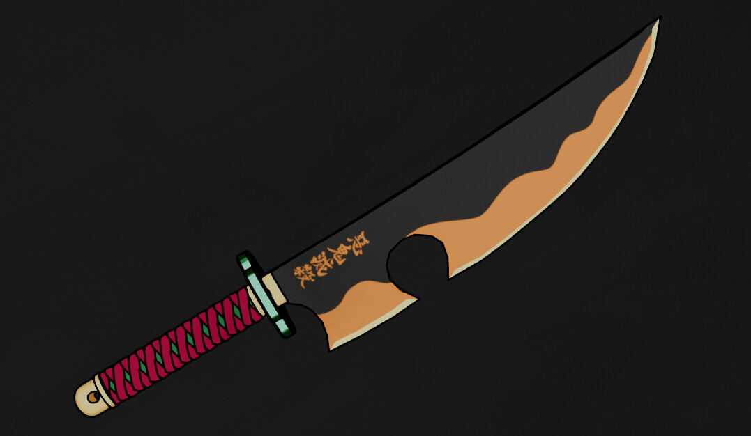 ArtStation - Demon Slayer Weapons