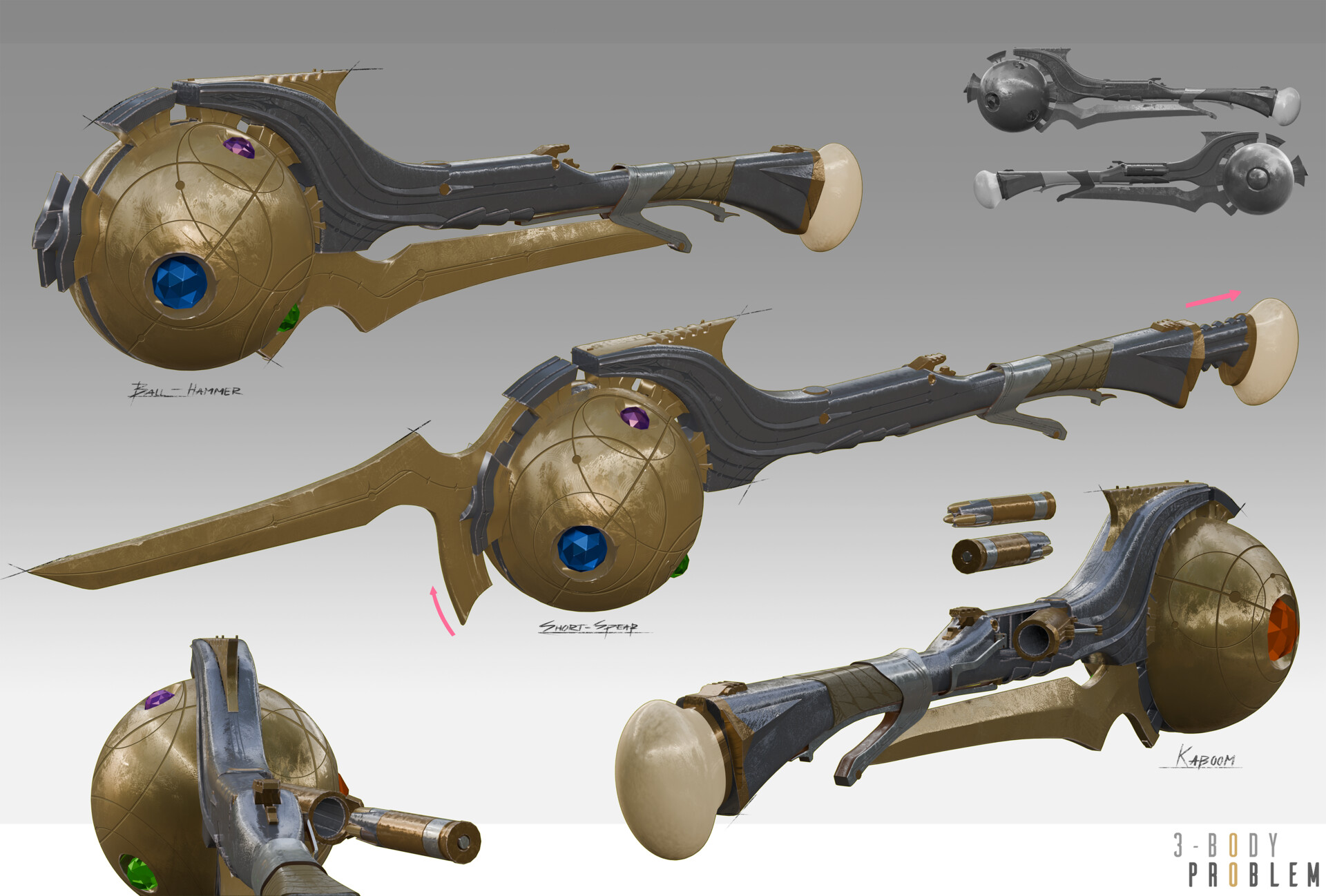 ArtStation - 3 Body-PROBLEM
