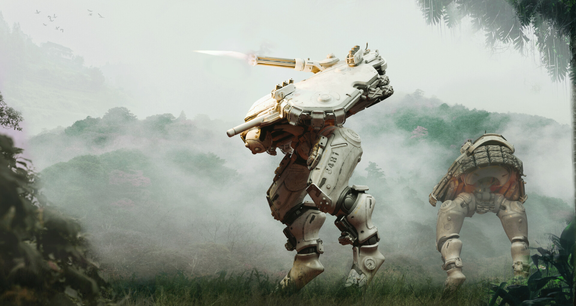 Moritz Viktor Mueller - Gecko Infantry Mech