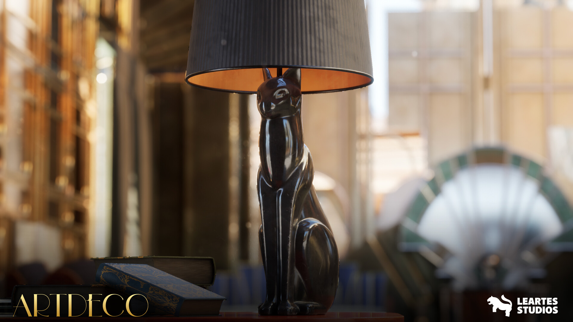 Leartes Studios - Art Deco Bedroom Props