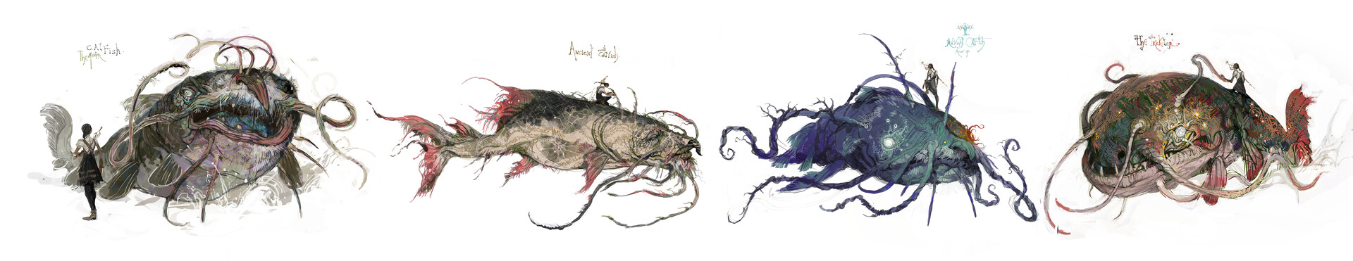 João Bragato - South of Midnight - Mythical Creature Concepts