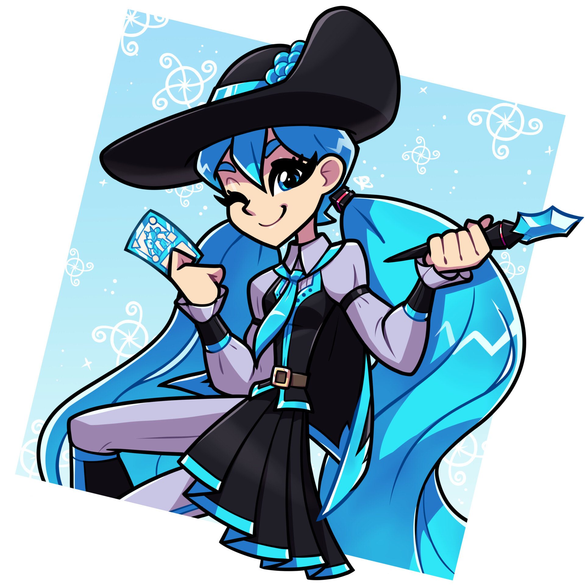 ArtStation - Wizard City Miku