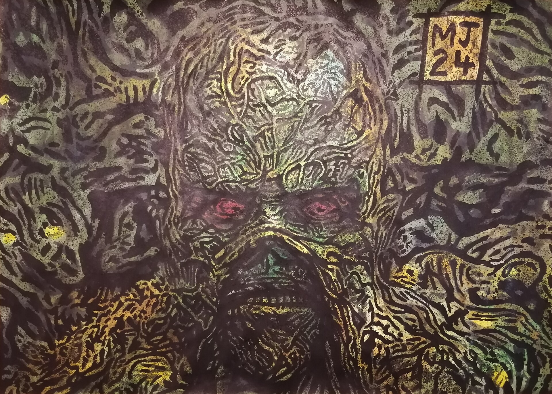 ArtStation - Swamp Thing WIP