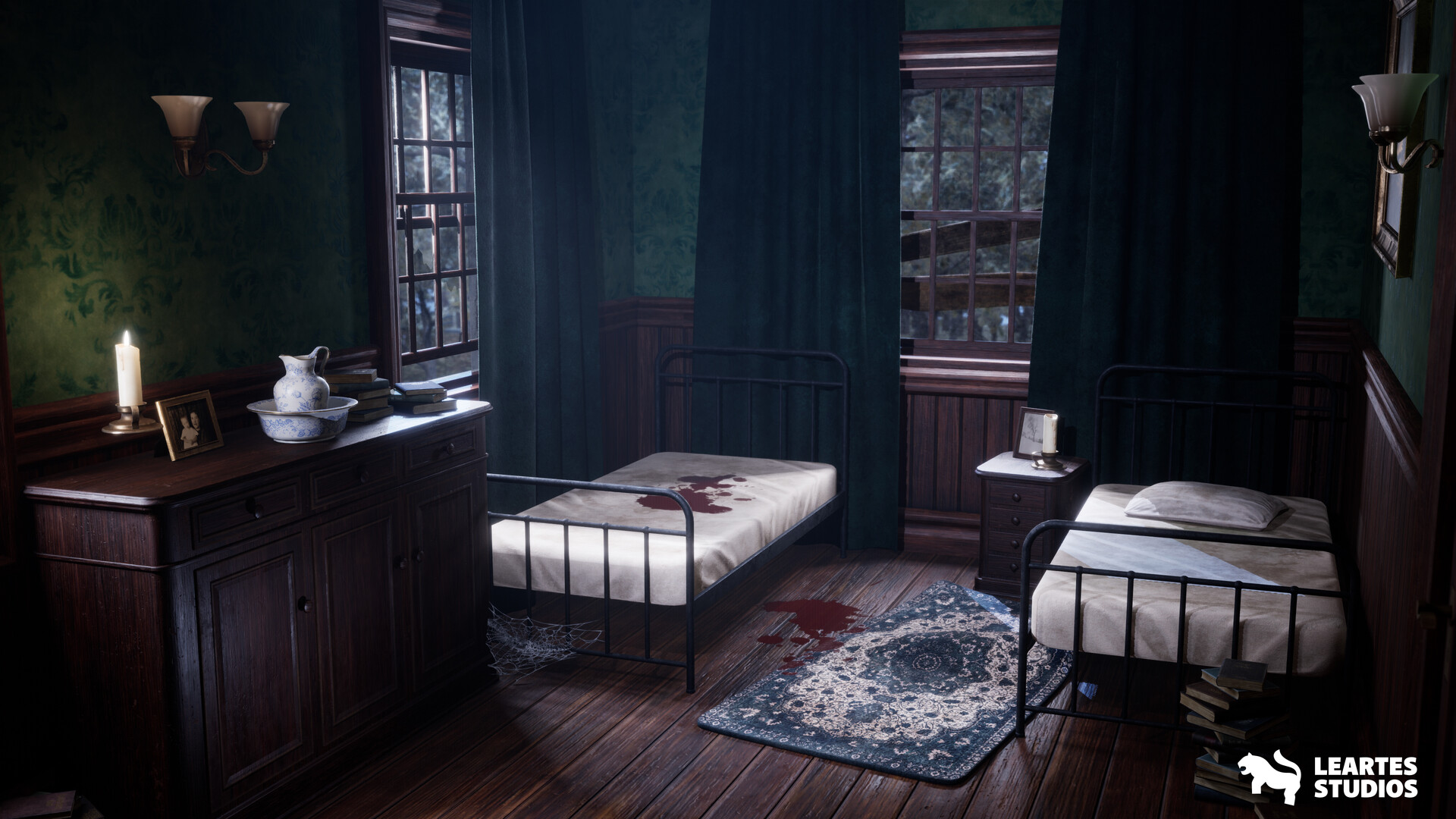Leartes Studios - Horror Mansion Environment