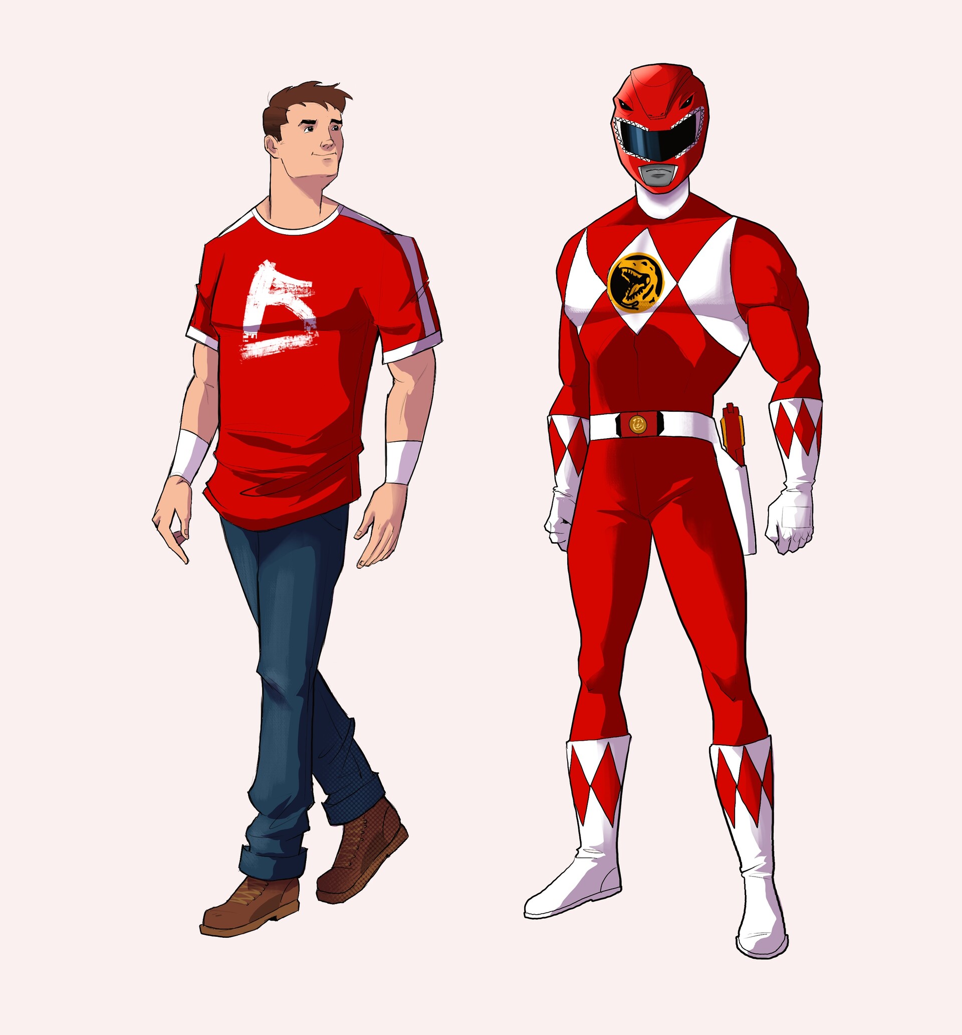 ArtStation - Red ranger