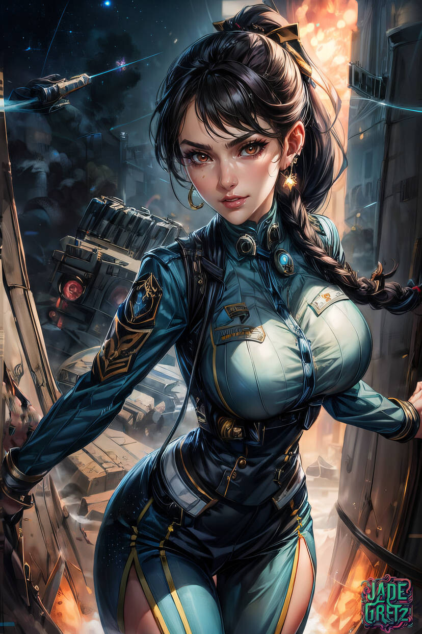 ArtStation - Eve: Symphony of Steel and Starlight by Jade Gretz