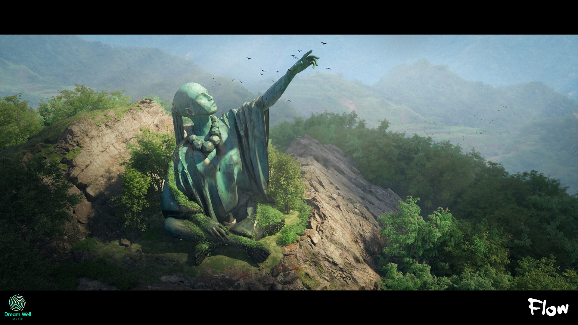 Arthur Gore - Flow - Statue concepts