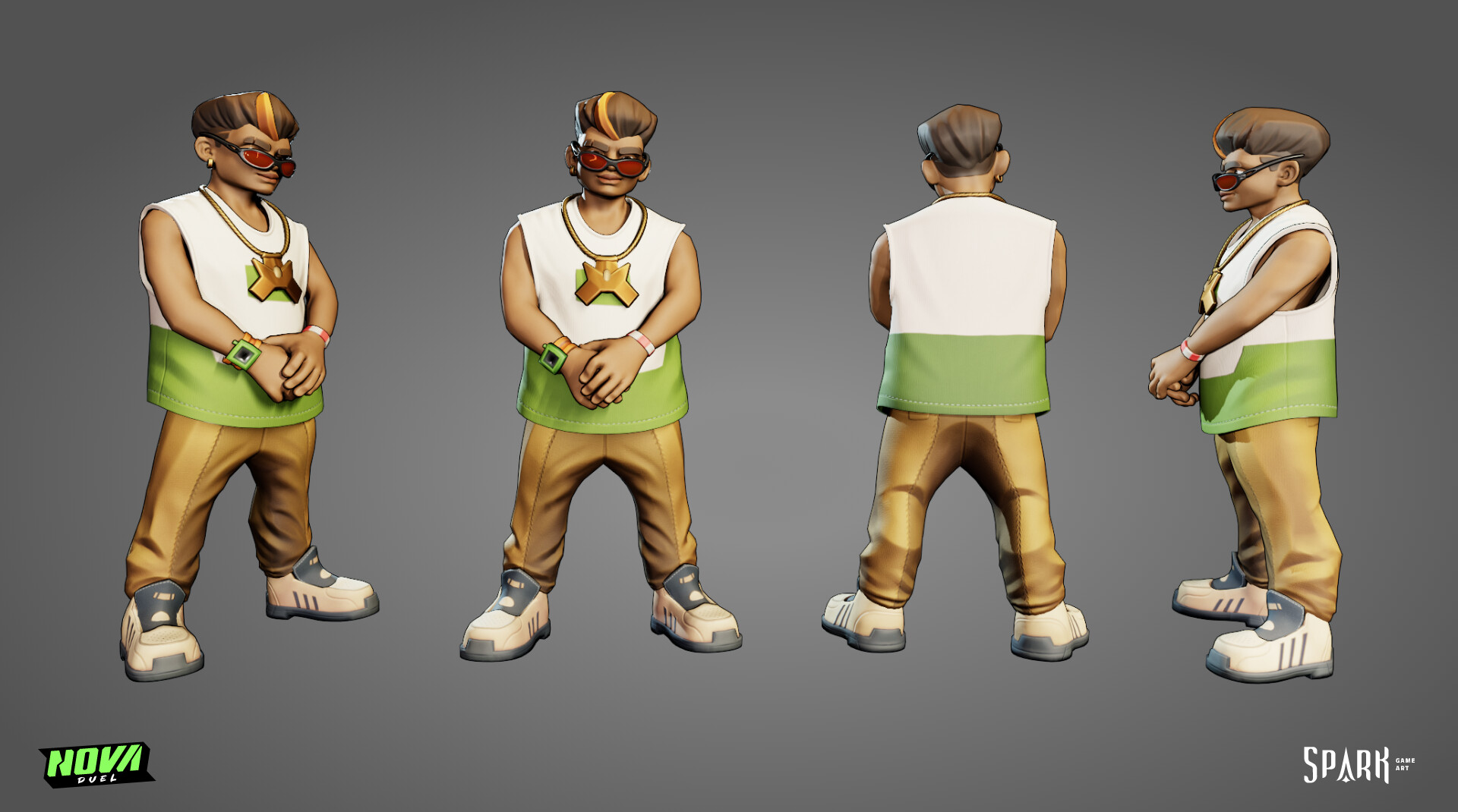 Spark Studio - NOVA Duel - Stylized 3D Characters