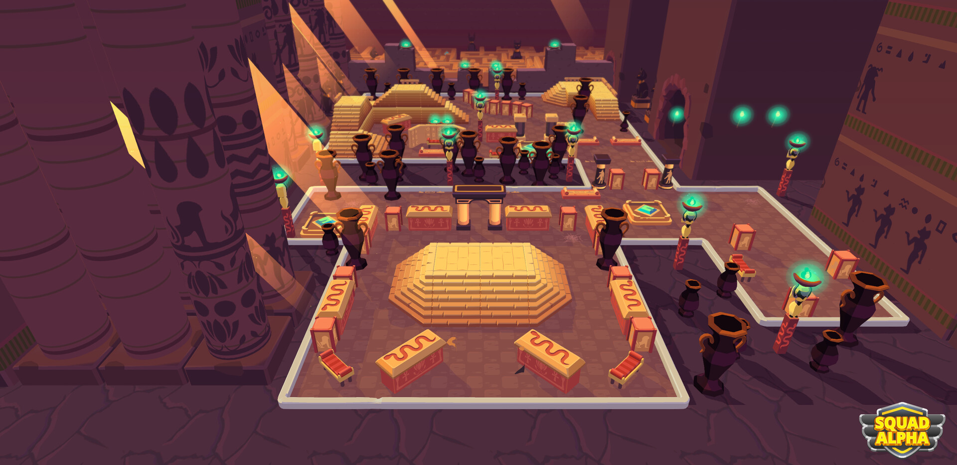 Aušrinė Rutkauskaitė - Squad Alpha environments