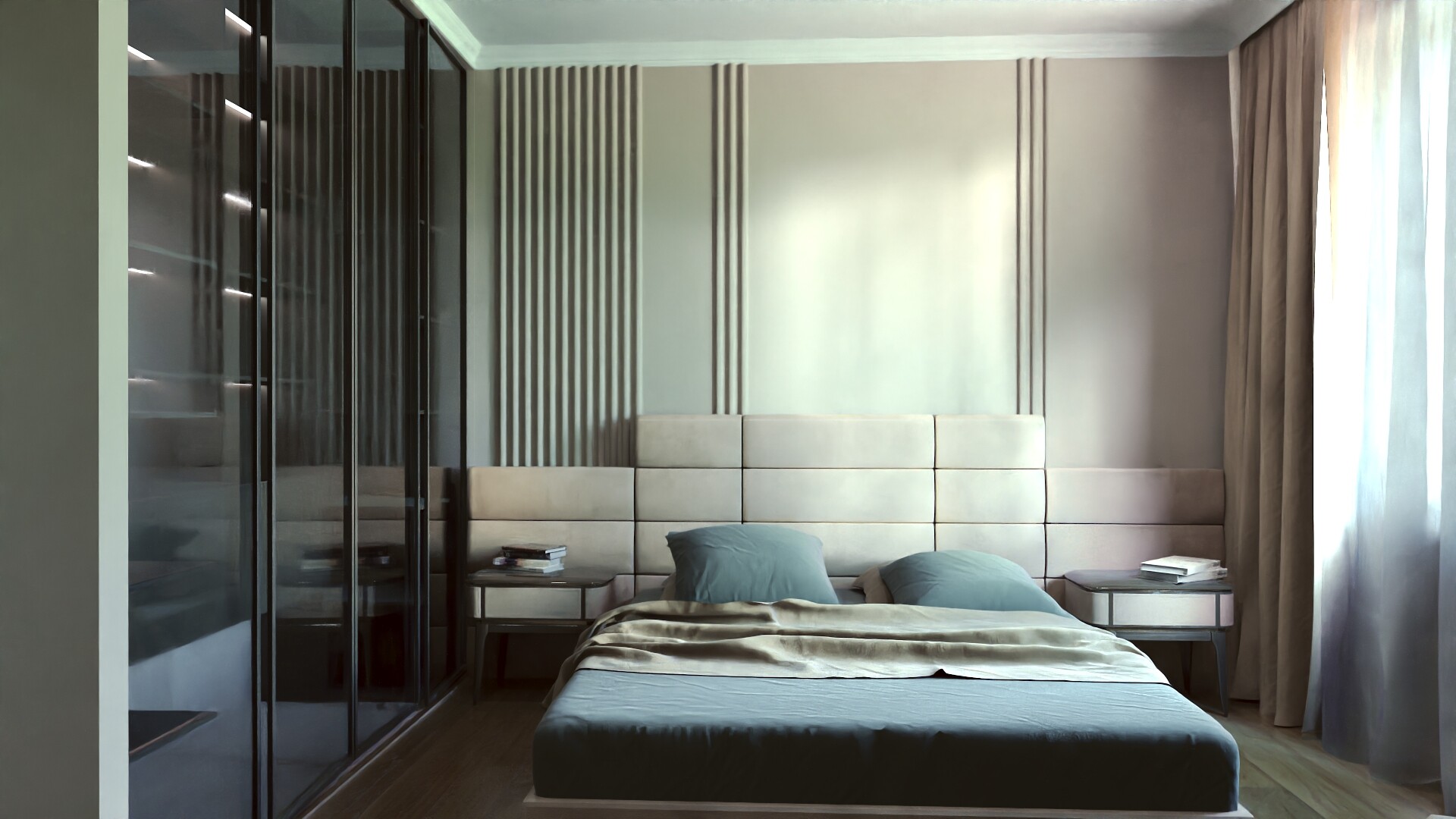 ArtStation - interior visualization houdini/karma