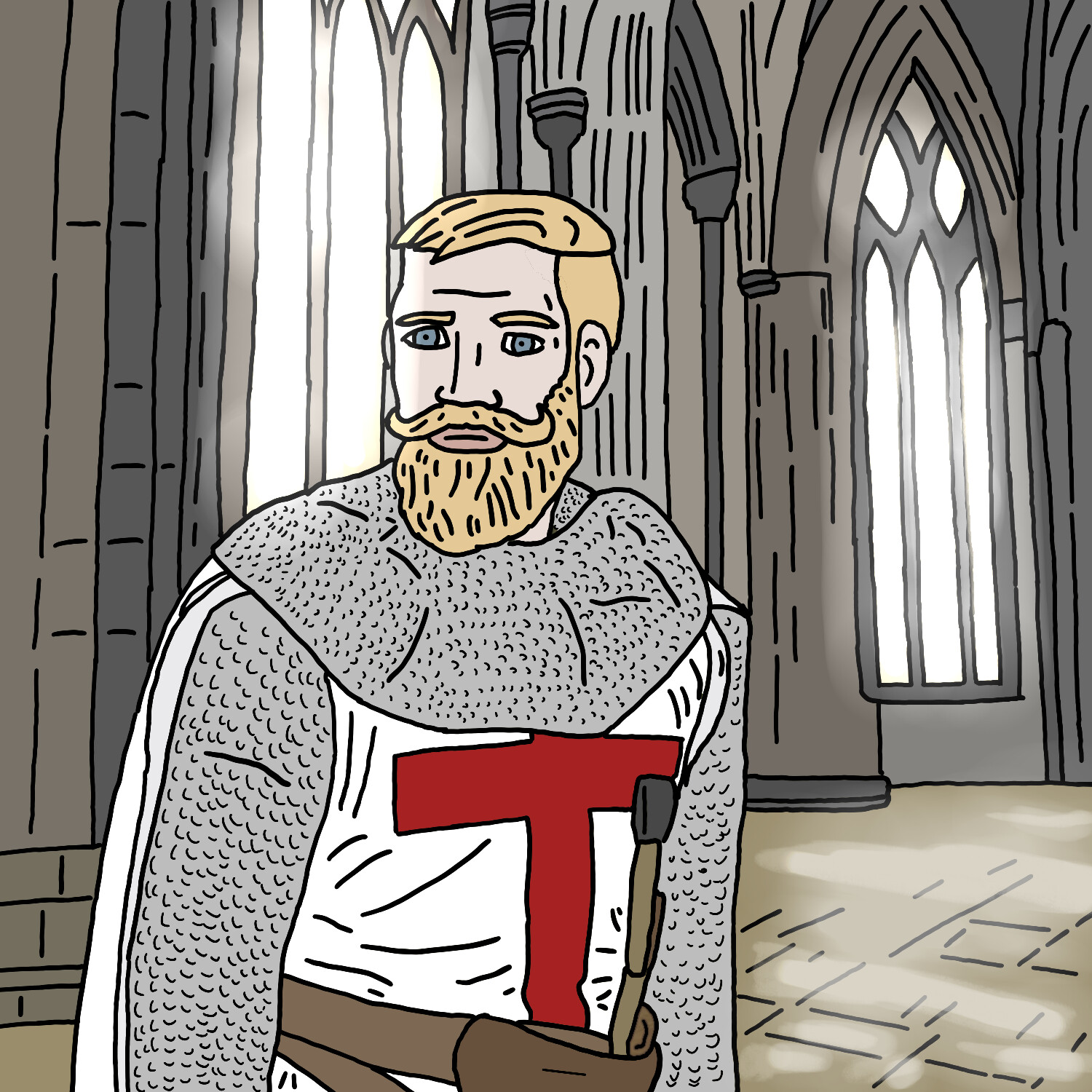 ArtStation - Yes Chad as a knight templar