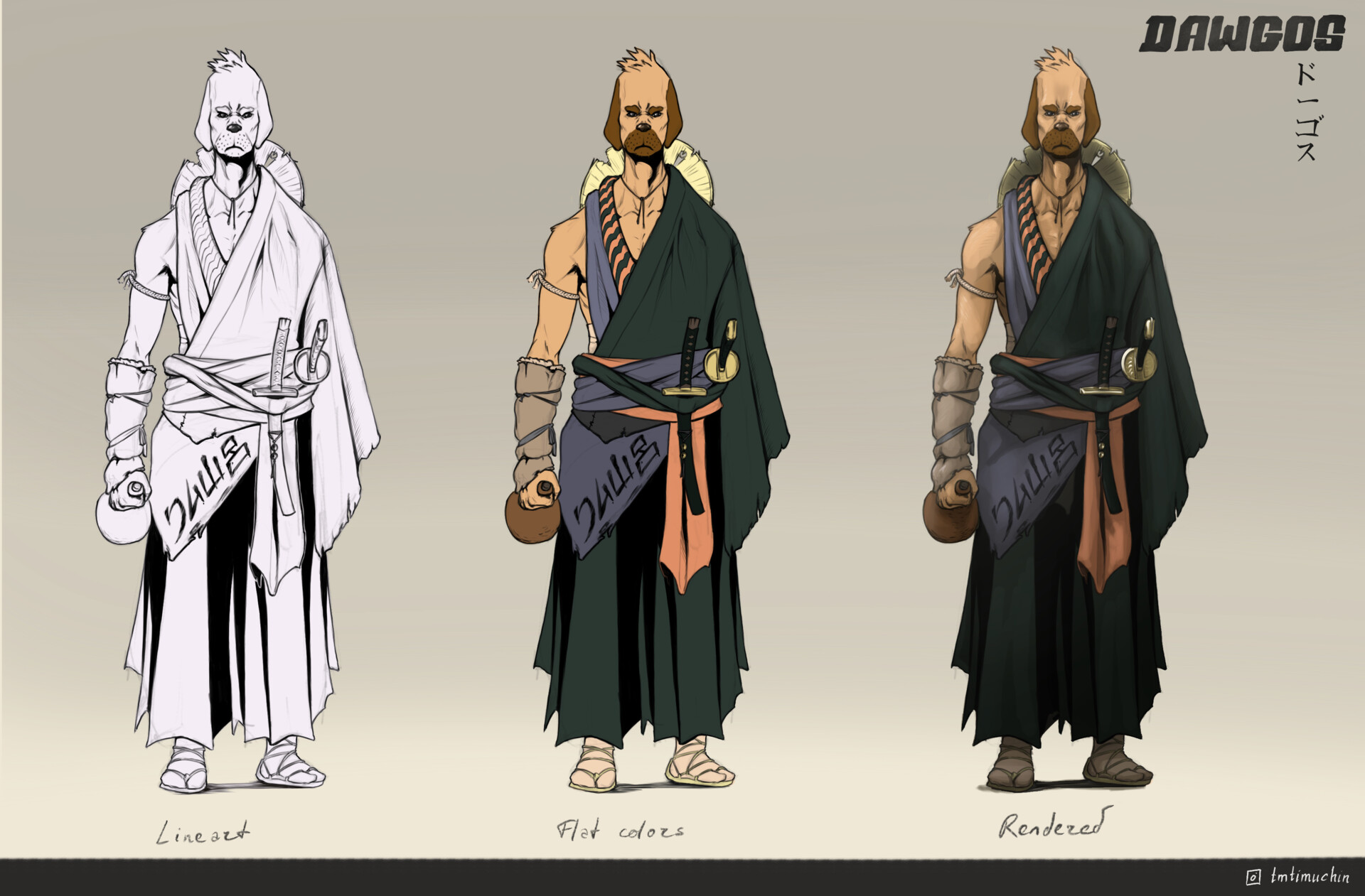 ArtStation - Dawgos Ronin