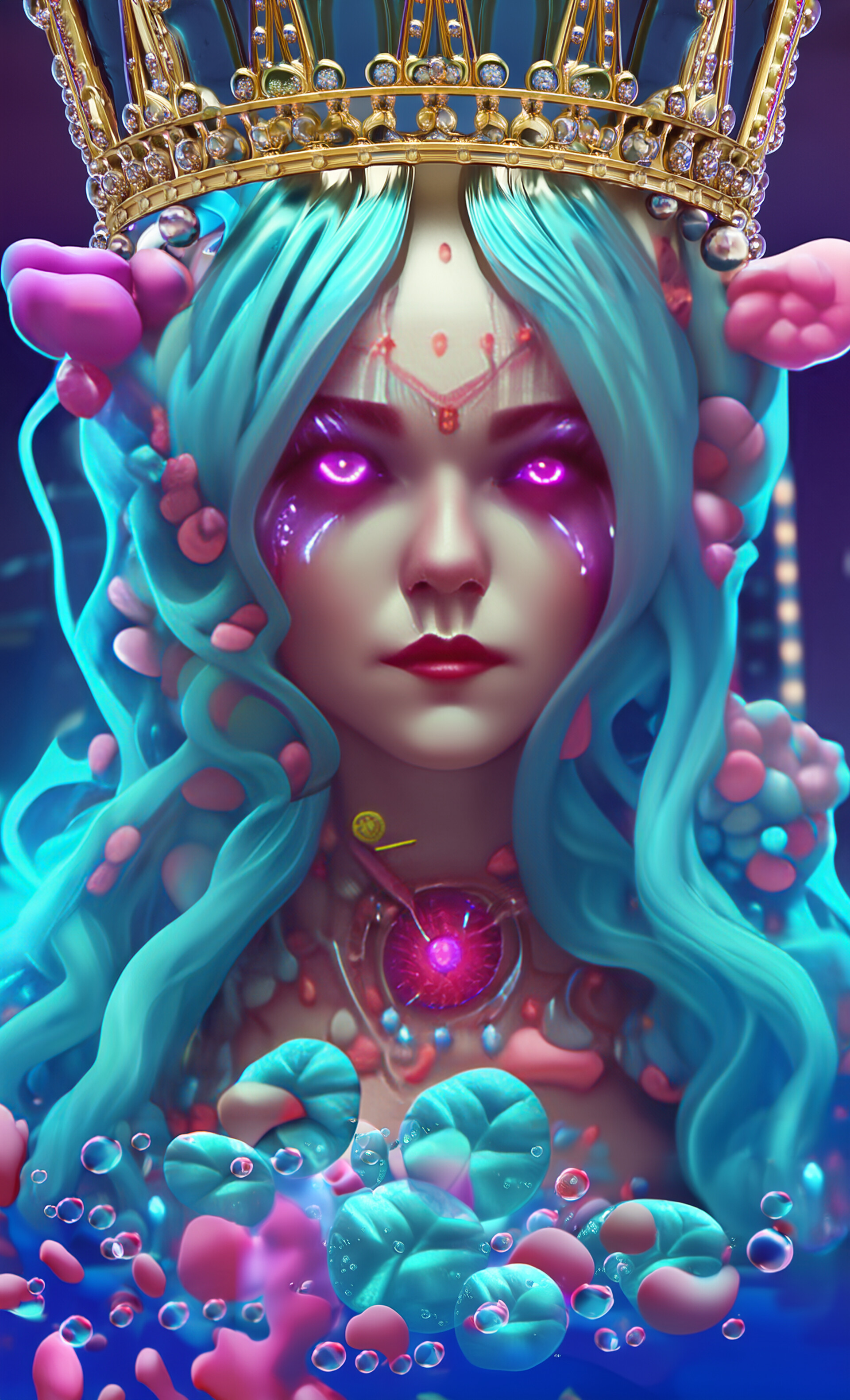 ArtStation - Original Concept Cyber Mermaid Mechanica