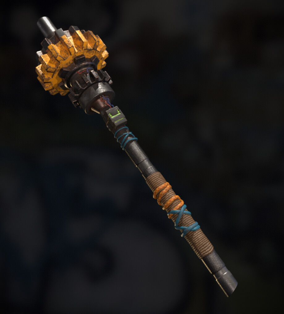 Adeline Nicholson - Post-Apocalyptic Scrap Weapon