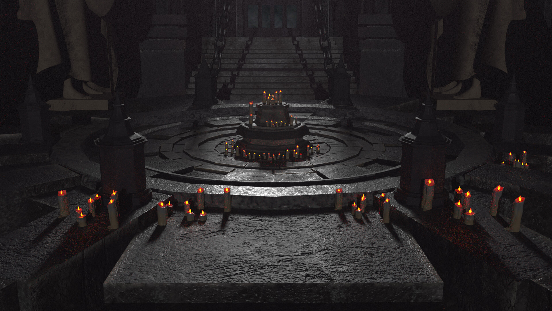 ArtStation - 3D Modeling & Texturing: A Tomb Temple