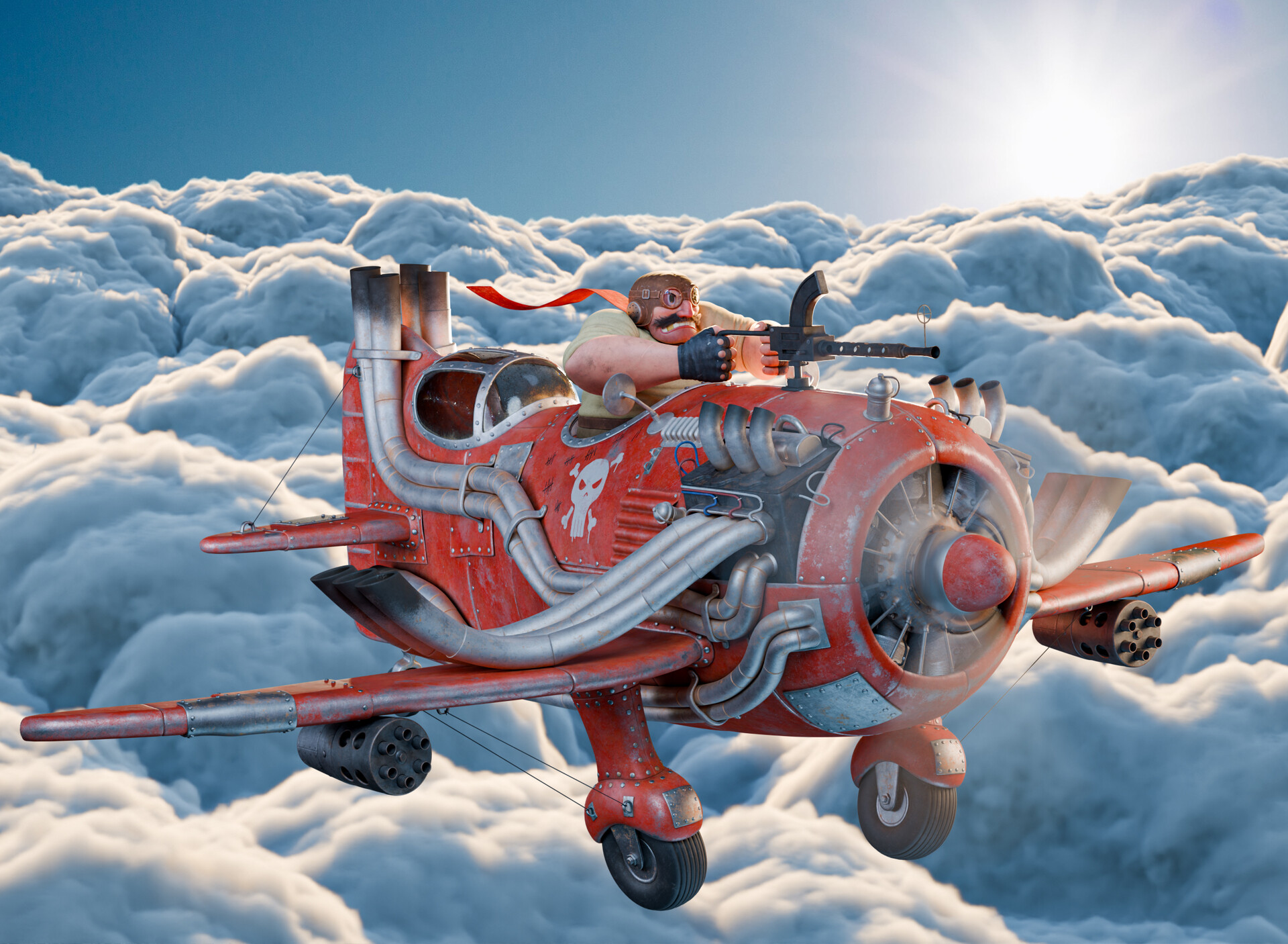 ArtStation - crazy aviator