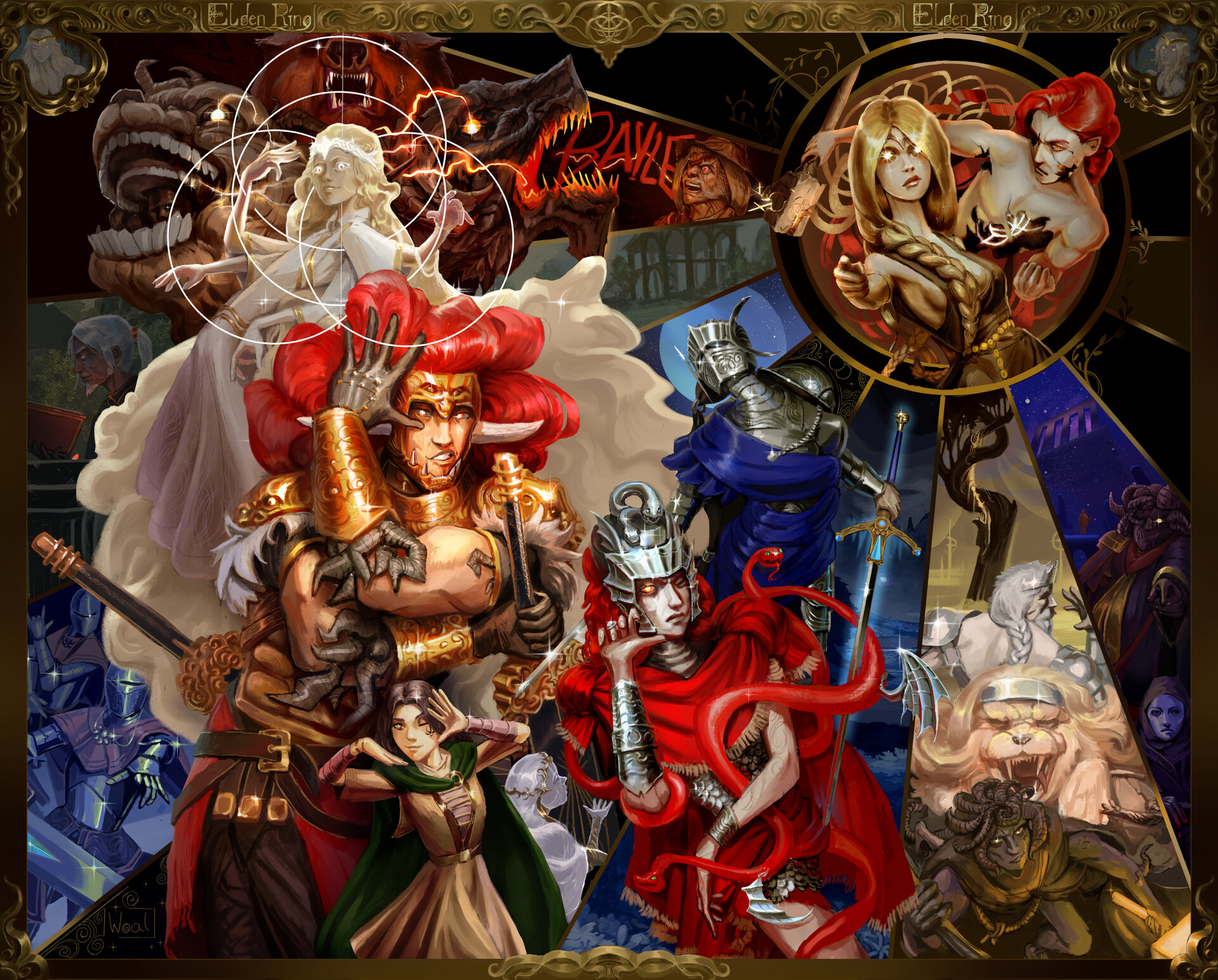 ArtStation - Character illustrations - Elden Ring fanart