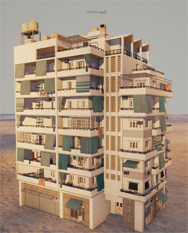 ArtStation - Apartment Building