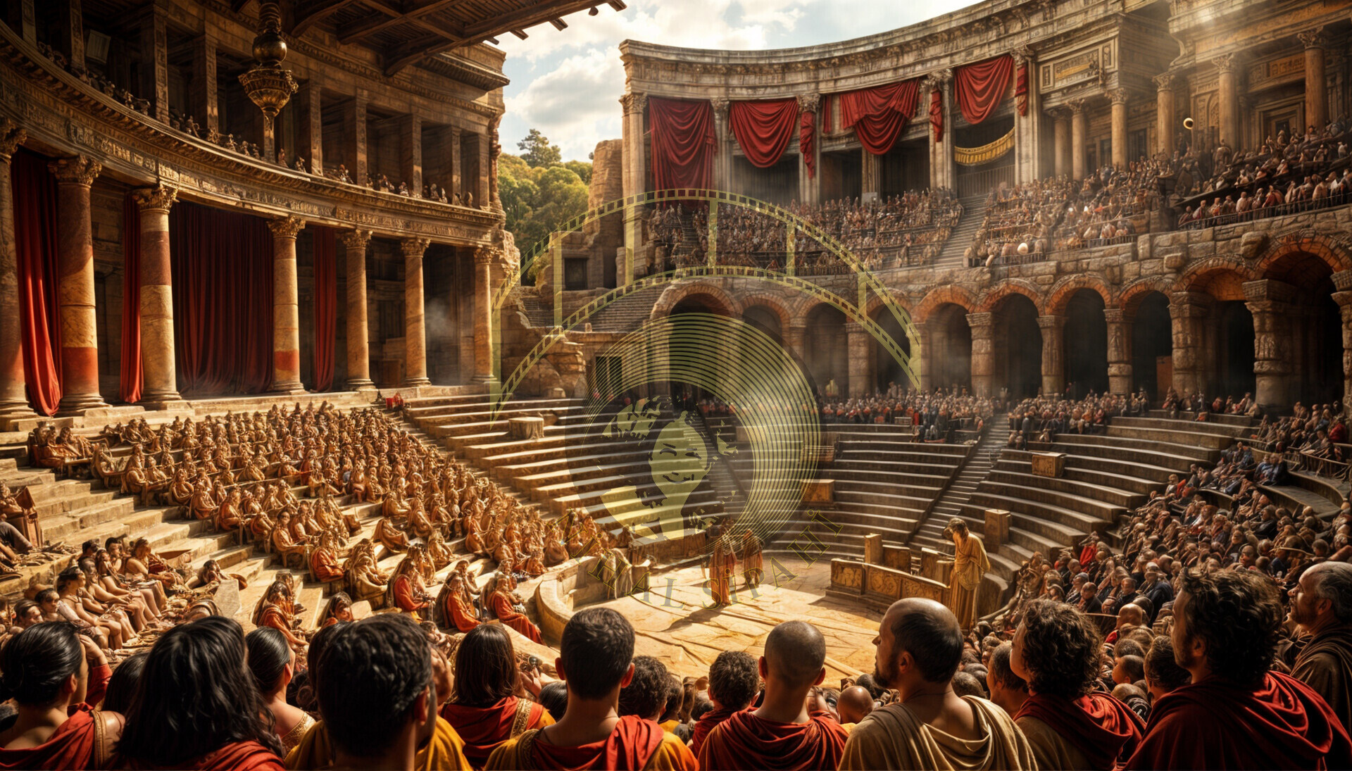 ArtStation - Ancient Roman Theatre