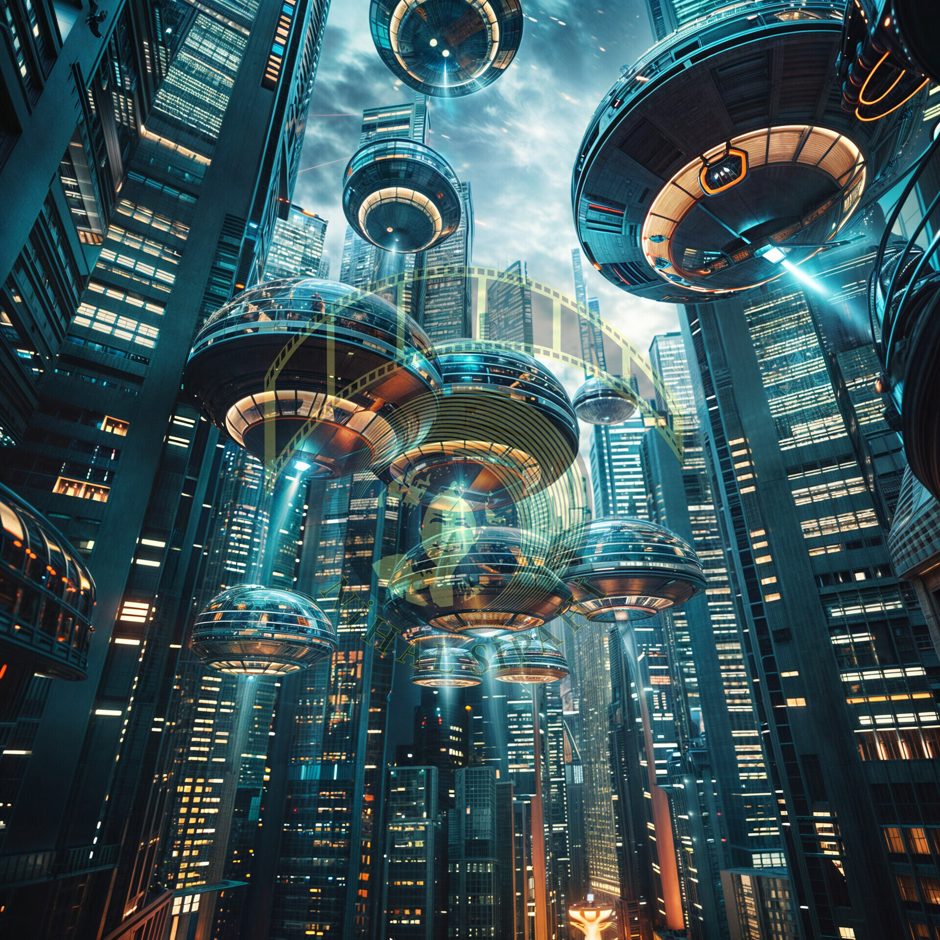 ArtStation - Cities in the Sky: A New Habitat