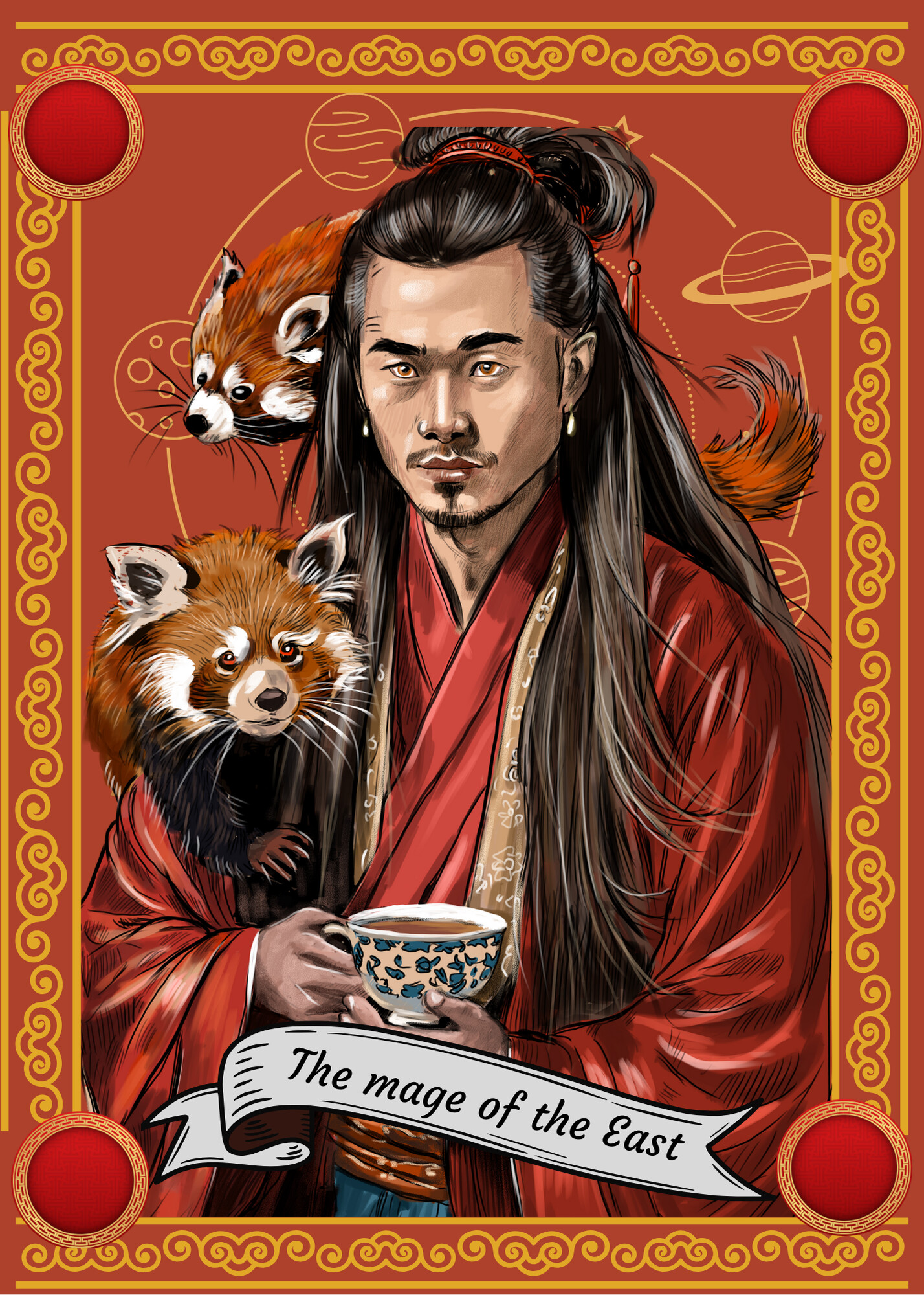 ArtStation - 3 mage, east