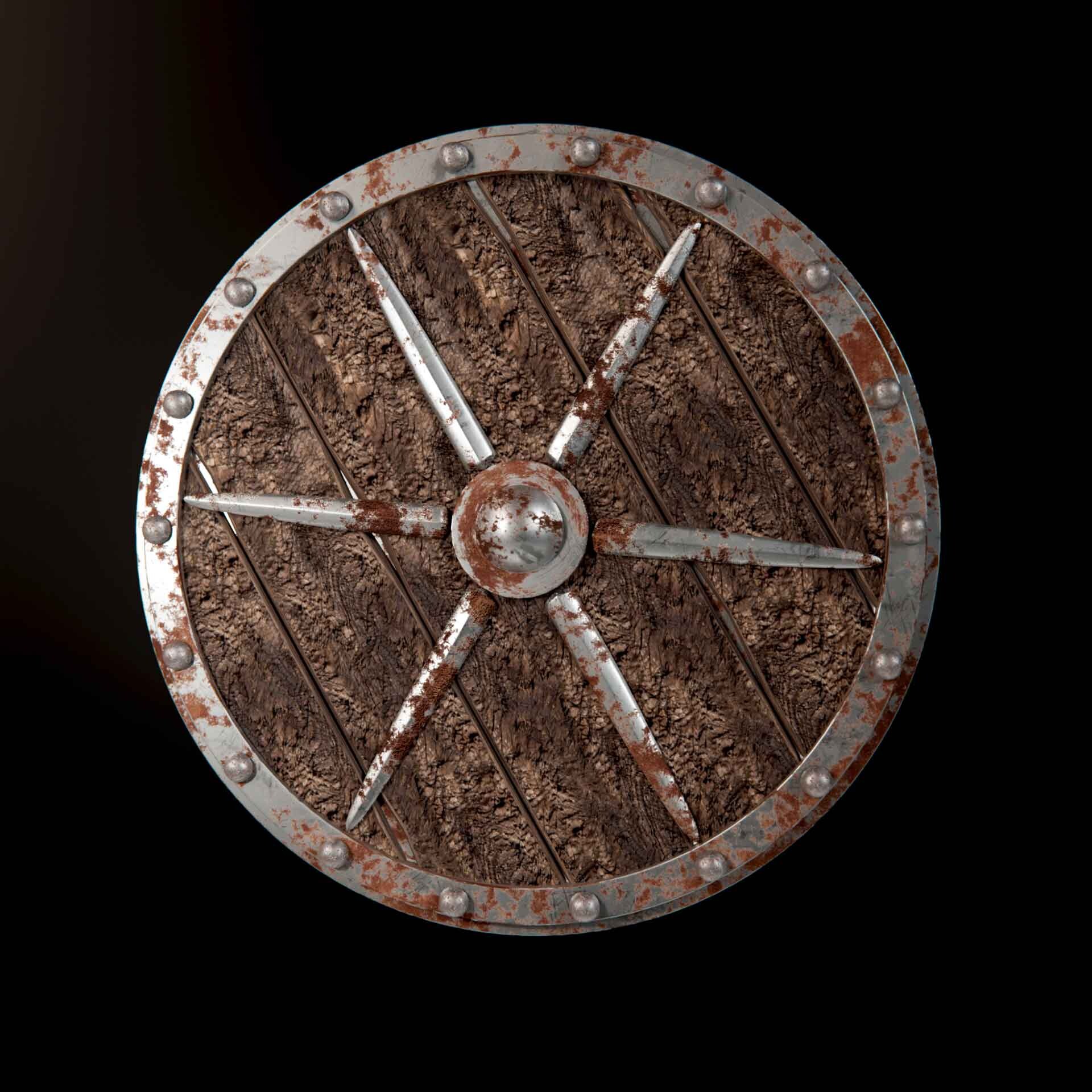 ArtStation - Viking Shield Model