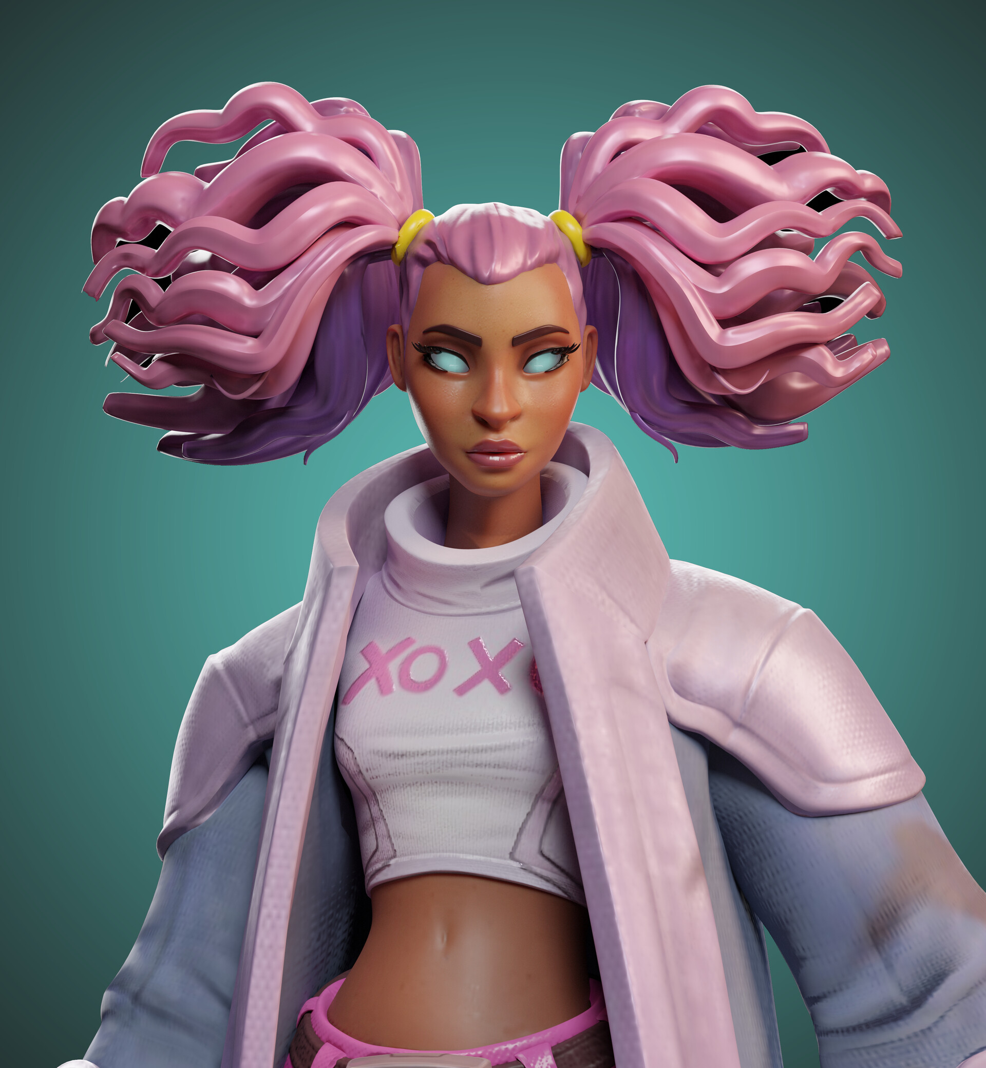 ArtStation - Catalystic _ Fortnite Style Character