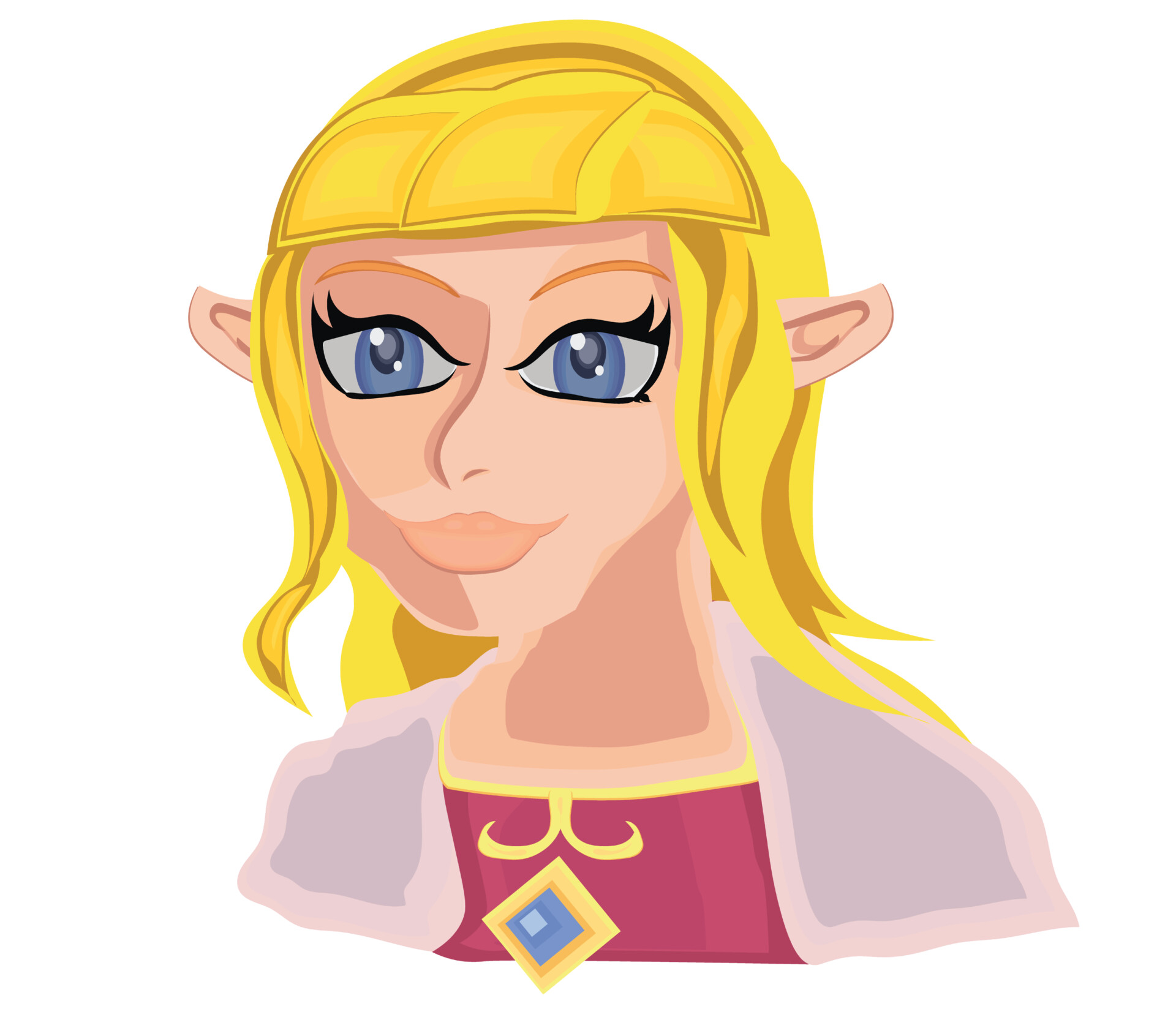 ArtStation - Princess Zelda (The Legend Of Zelda: Skyward Sword)