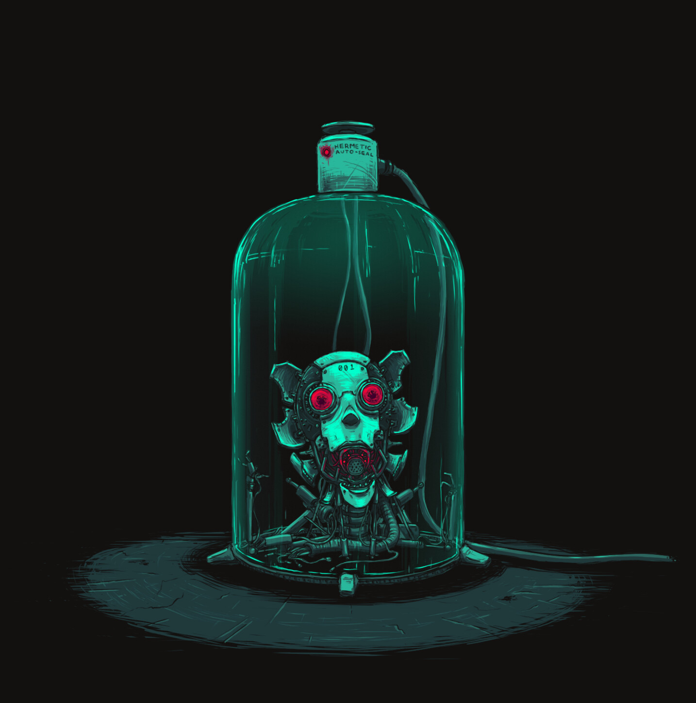 ArtStation - Android Head - This Ship is a Tomb