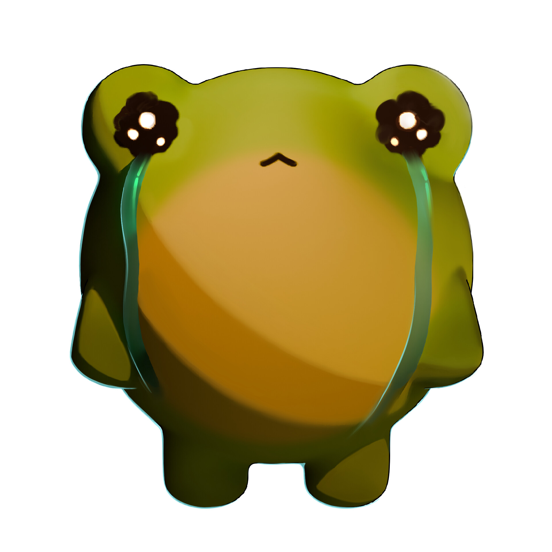 ArtStation - Crying Froggy