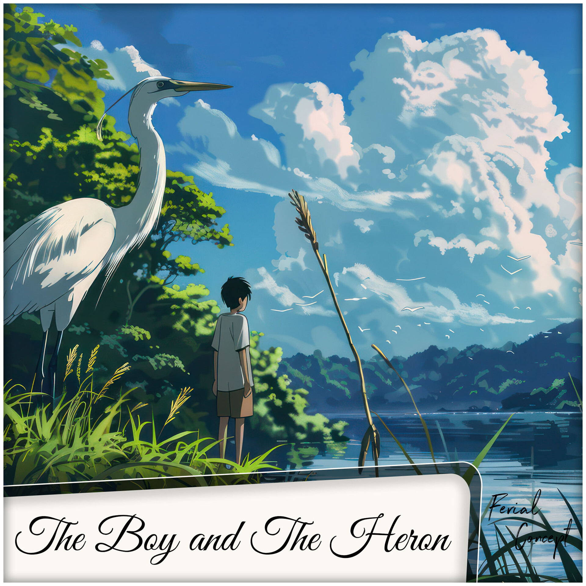 ArtStation - 🔹250 The Boy and The Heron - Anime Concept Reference Image ...
