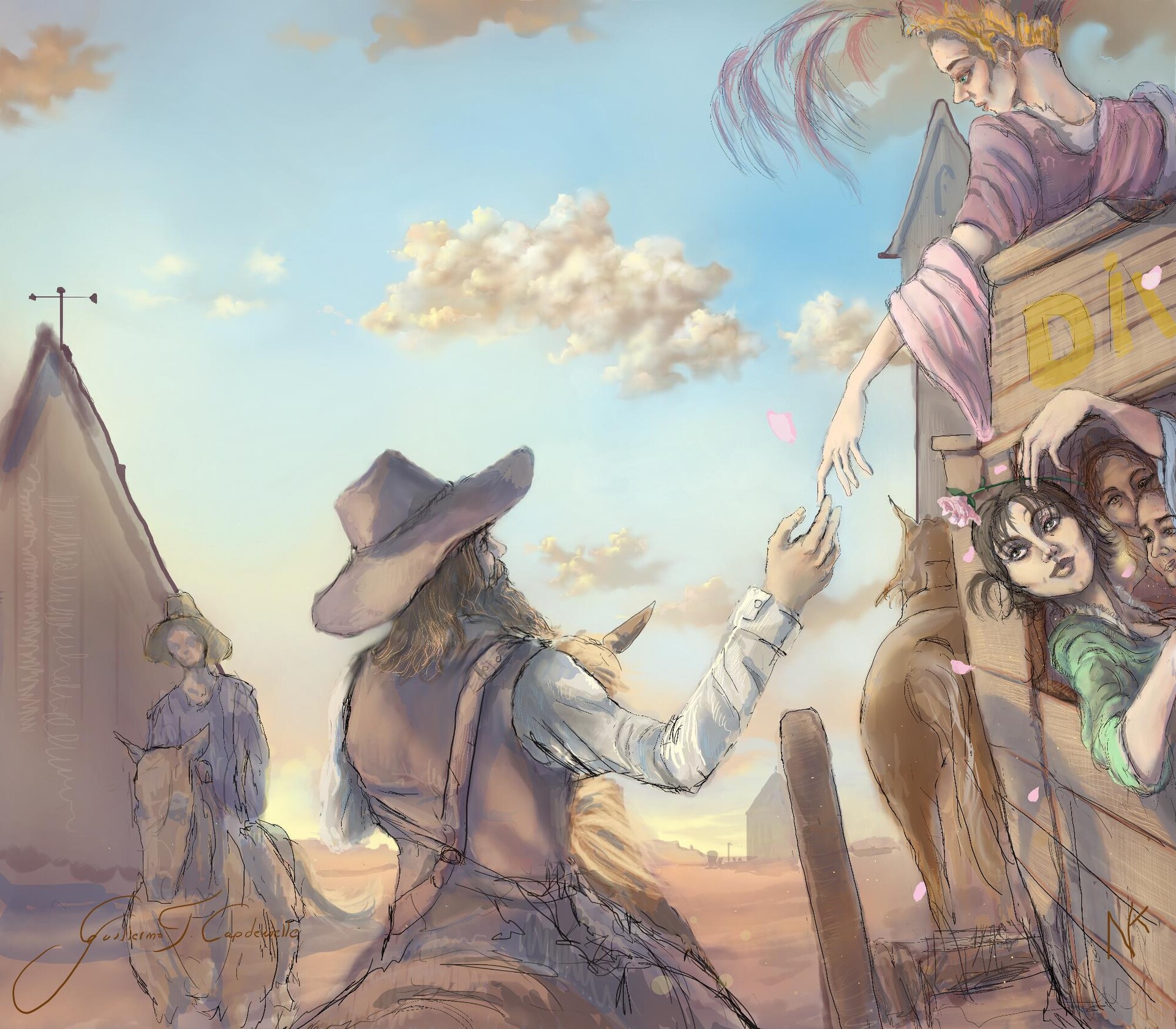 ArtStation - Western Divas