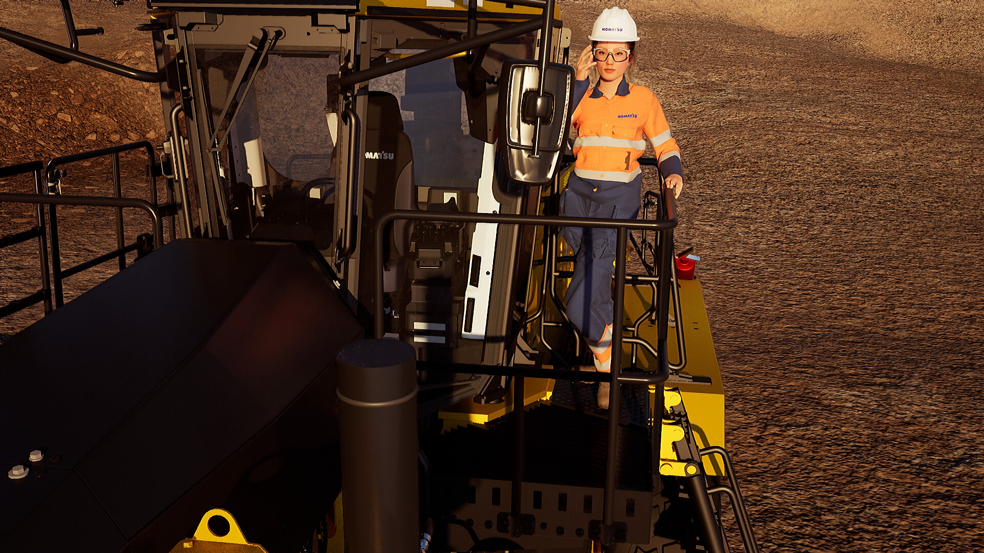 ArtStation - Komatsu Grader